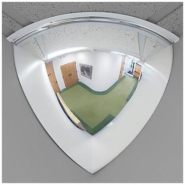 FRED SILVER Quarter Dome Safety Mirror - 798A46|Q-DOME-36 - Grainger