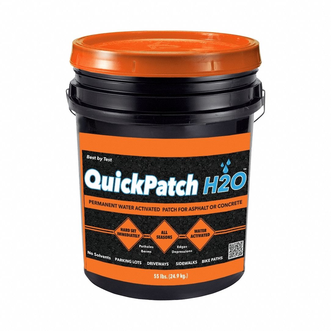 DALTON COATINGS, Quick Patch H2O, Asphalt, Asphalt Patch - 866VM1|55916 ...