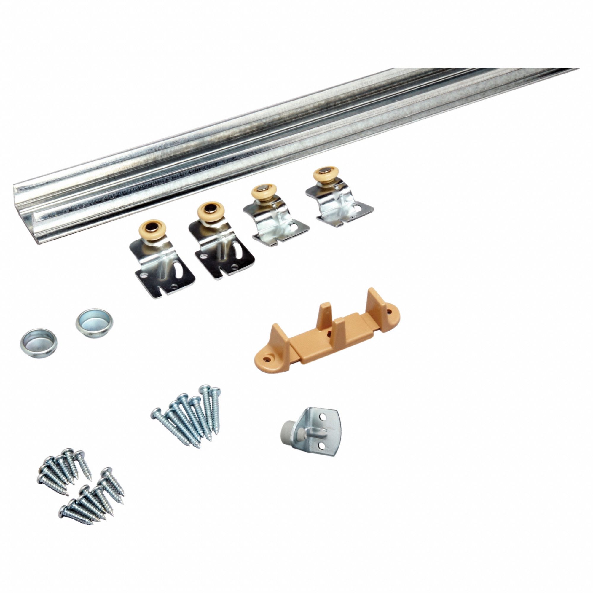 JOHN STERLING, 8 ft Lg, 1 13/16 in Wd, Track Kit - 5EAE9|R-BYP-50-2D8 ...