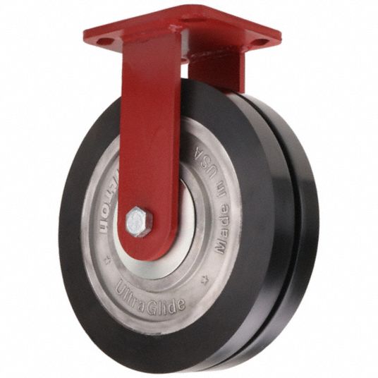 HAMILTON CASTER & MFG. CO., Rigid, Polyurethane, Plate Caster - 797PA7 ...