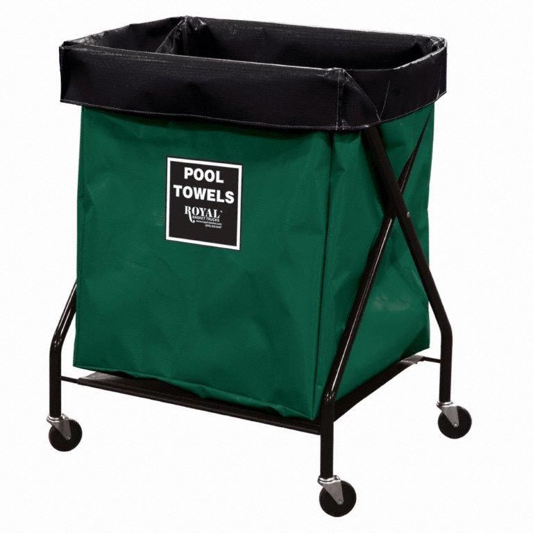 ROYAL BASKET TRUCKS, Vinyl Liner, Green, X-Frame Hamper - 824DU9|G08 ...