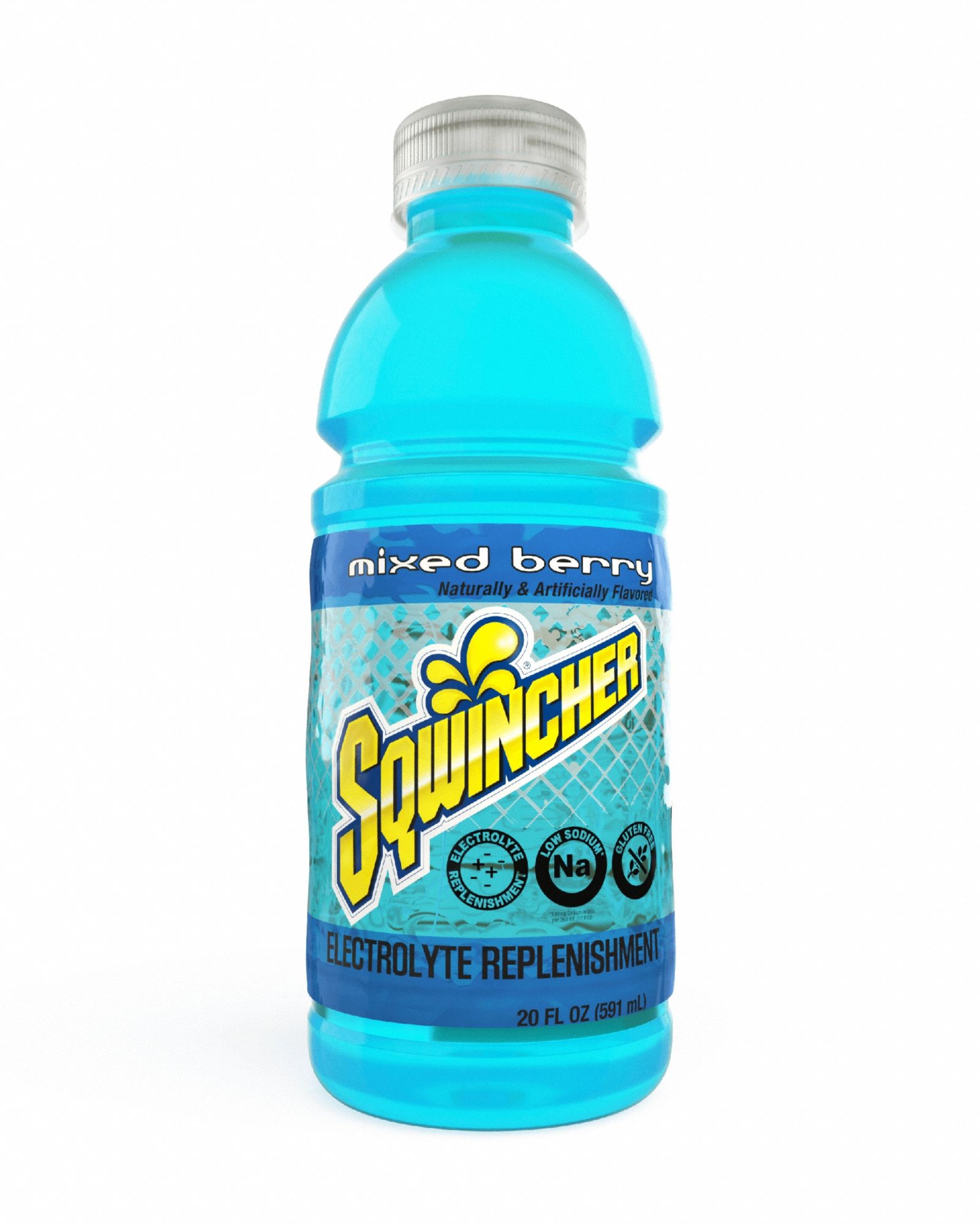 SQWINCHER, Mixed Berry, Single-Serve, Sports Drink - 6KHX2|159030530 ...