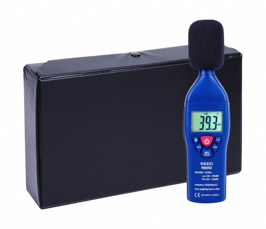 REED INSTRUMENTS Sonómetro,Tipo 2,30 a 130dB - 161D45 | R8050 ...