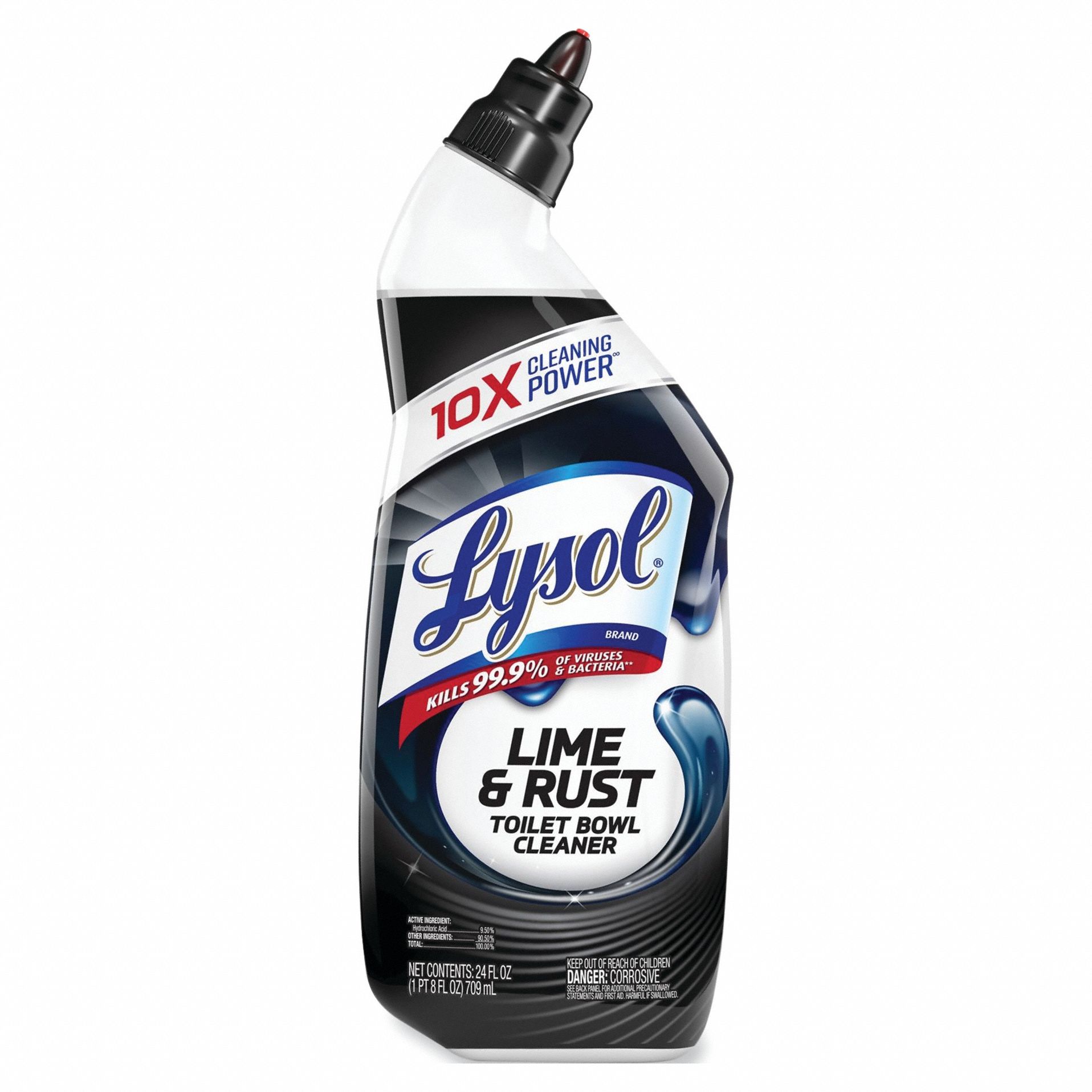LYSOL, Bottle, 24 oz Container Size, Toilet Bowl Cleaner - 55ED93|19200 ...