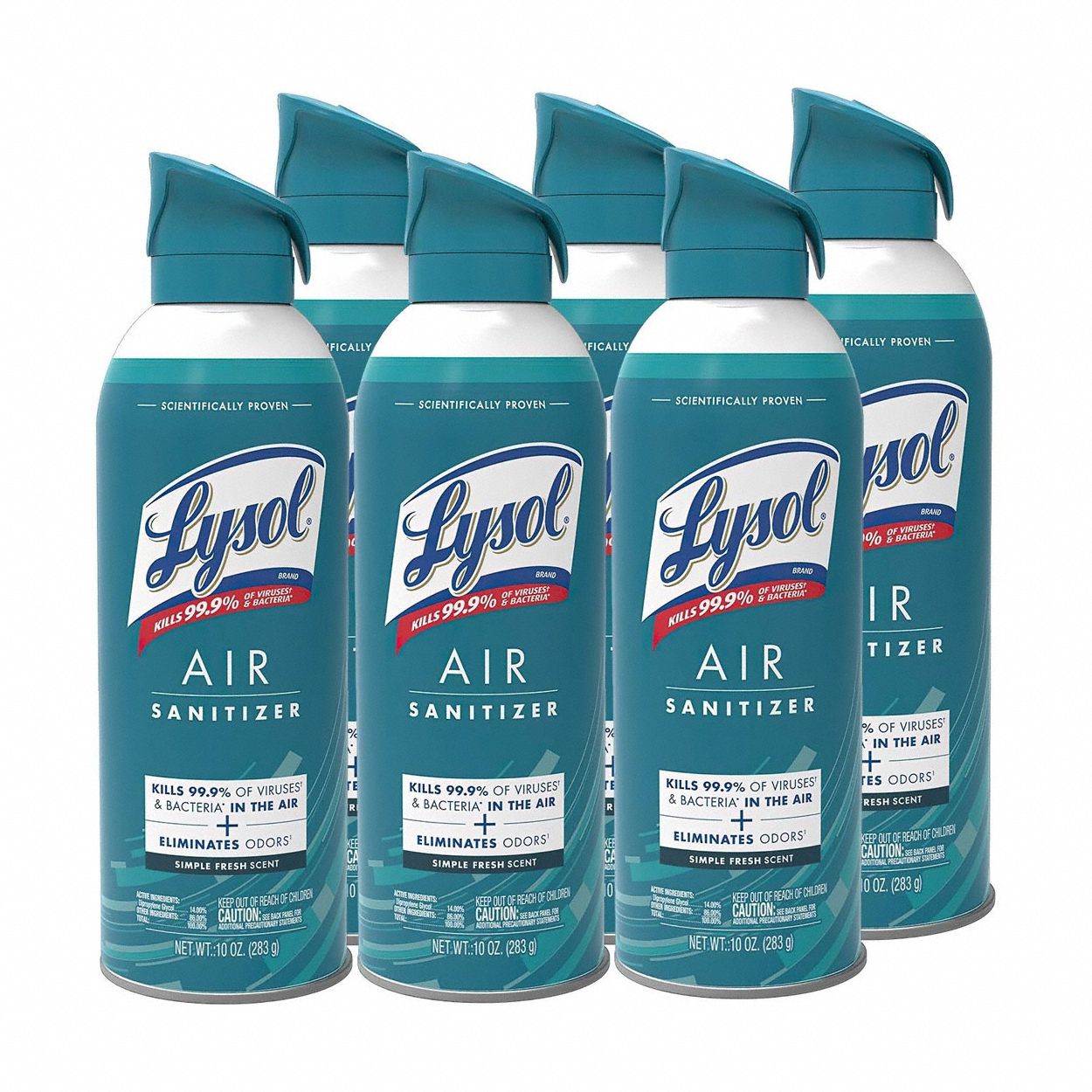 LYSOL, Aerosol Spray Can, 10 oz Container Size, Air Sanitizer - 878YE9 ...