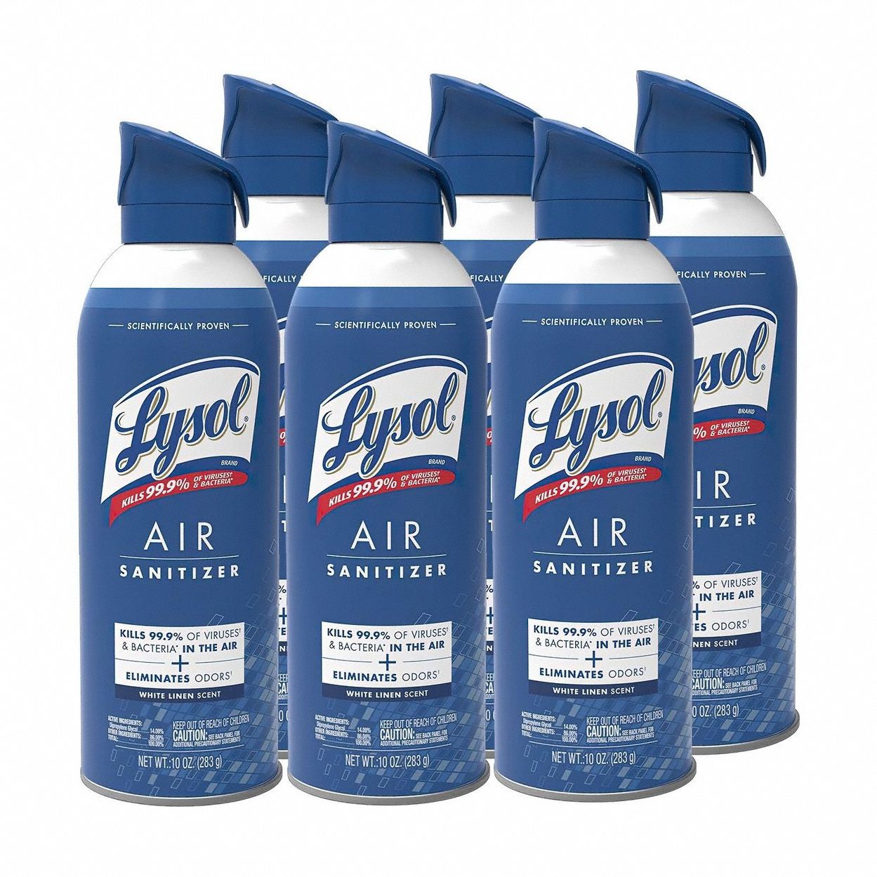 LYSOL, Aerosol Spray Can, 10 oz Container Size, Air Sanitizer - 878YF0 ...
