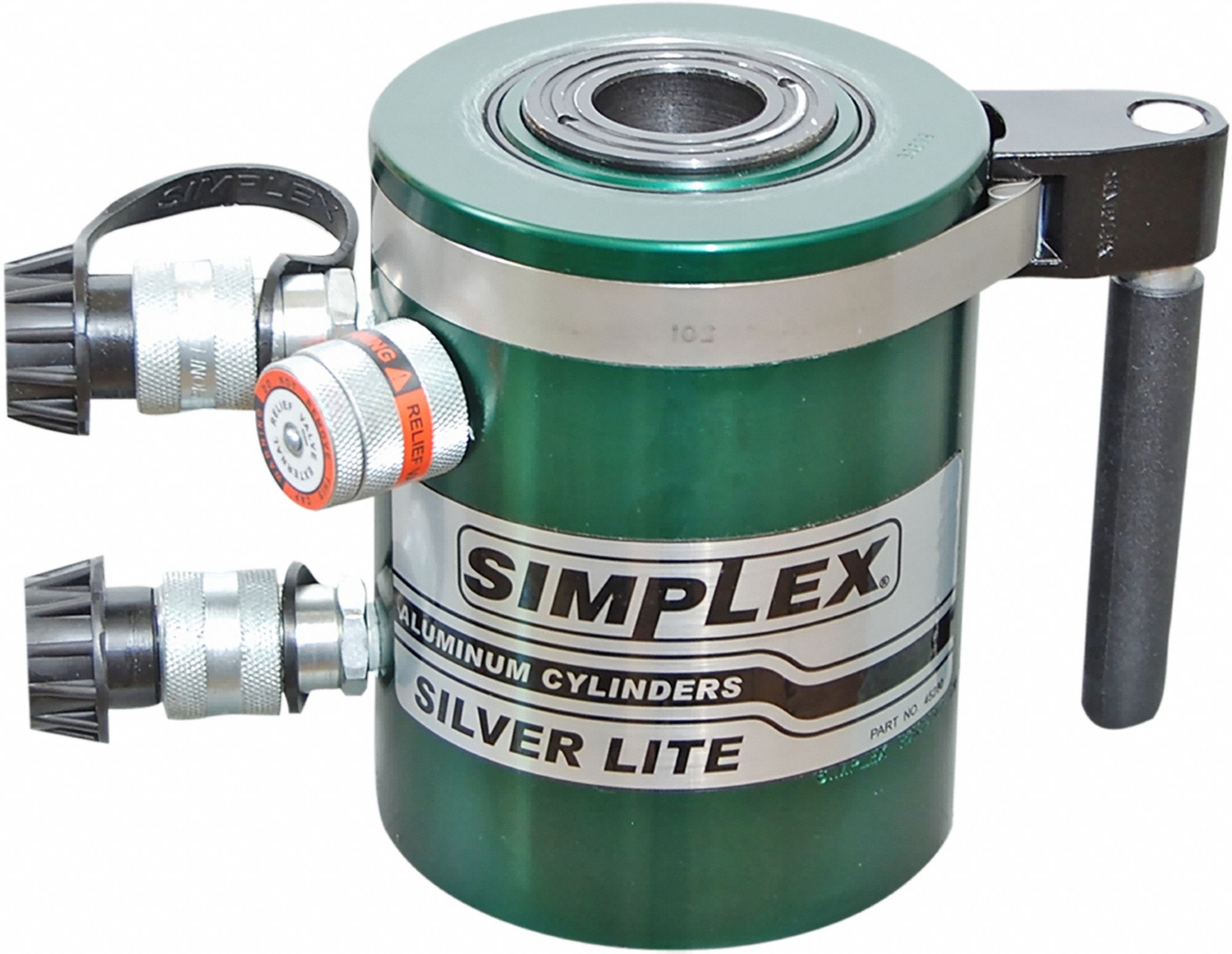 SIMPLEX, 30 ton Nominal Capacity, 2 in Nominal Stroke Lg, Hollow ...