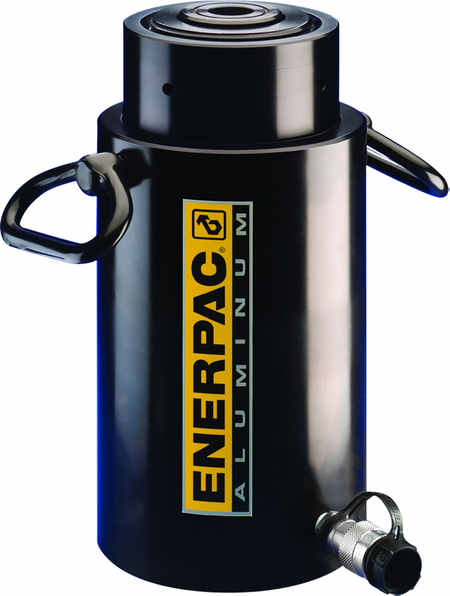 ENERPAC, 100 ton Nominal Capacity, 10 in Nominal Stroke Lg, Lock Nut ...