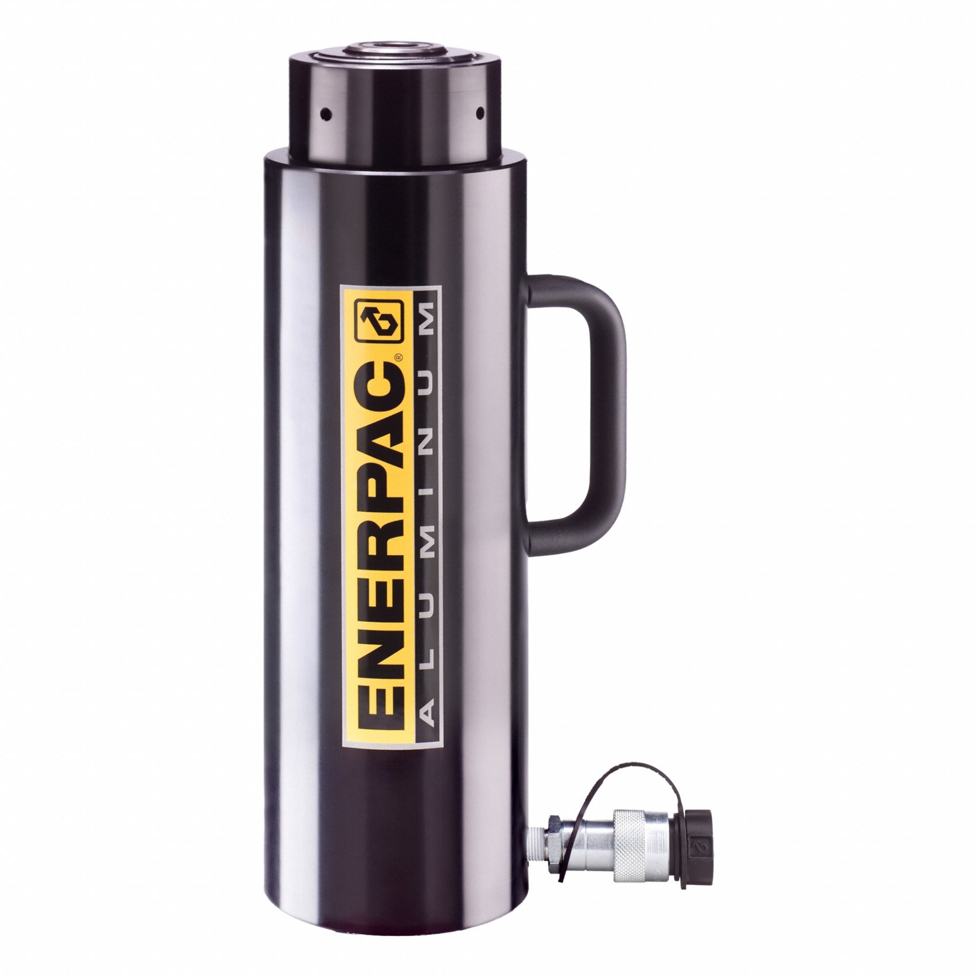 ENERPAC, 50 ton Nominal Capacity, 10 in Nominal Stroke Lg, Lock Nut Cylinder - 825YN3|RACL5010 ...