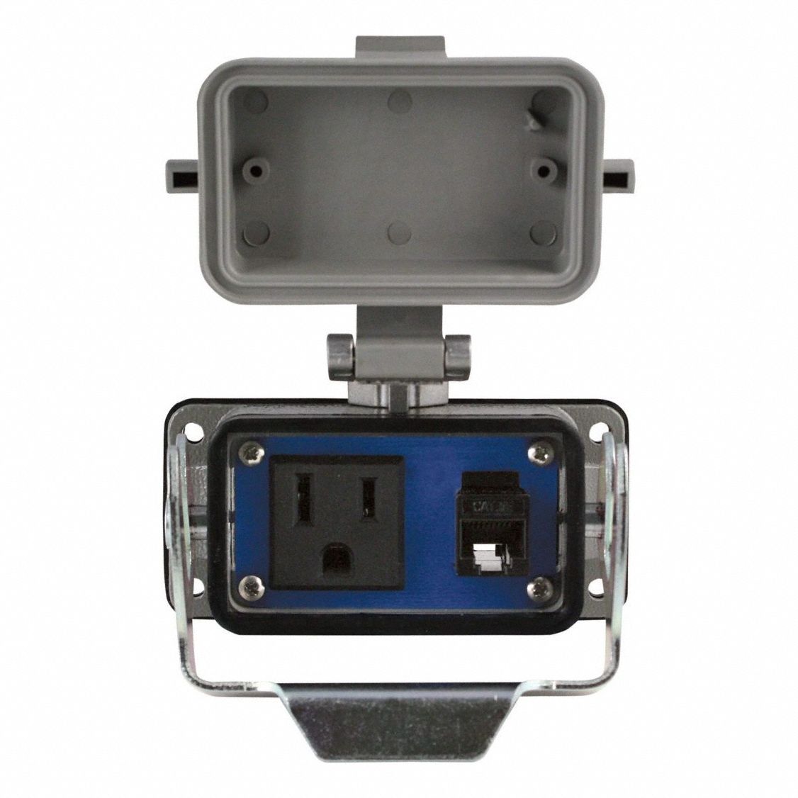 ASI, Aluminum, 120V Single AC Receptacle/RJ45, Module - 808CF8|RAI-SAC ...