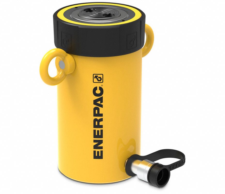 ENERPAC Cilindro Hidráulico, Acción Sencilla, Longitud del ...