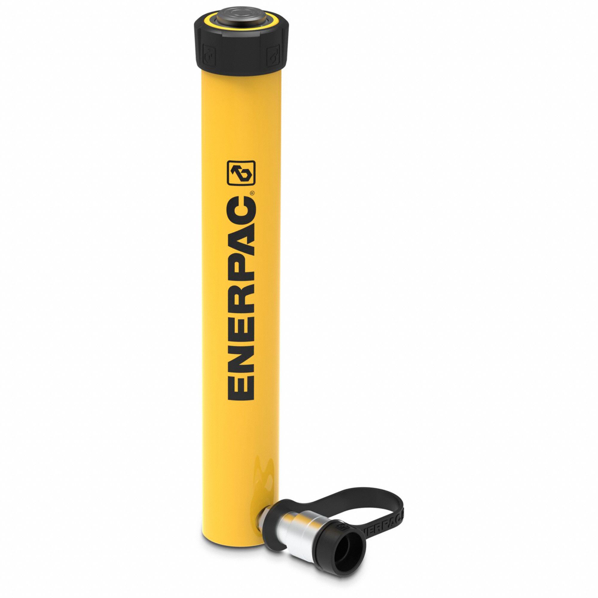 ENERPAC, Single Acting, 10 ton Nominal Capacity, Hydraulic Ram - 2NWH4 ...