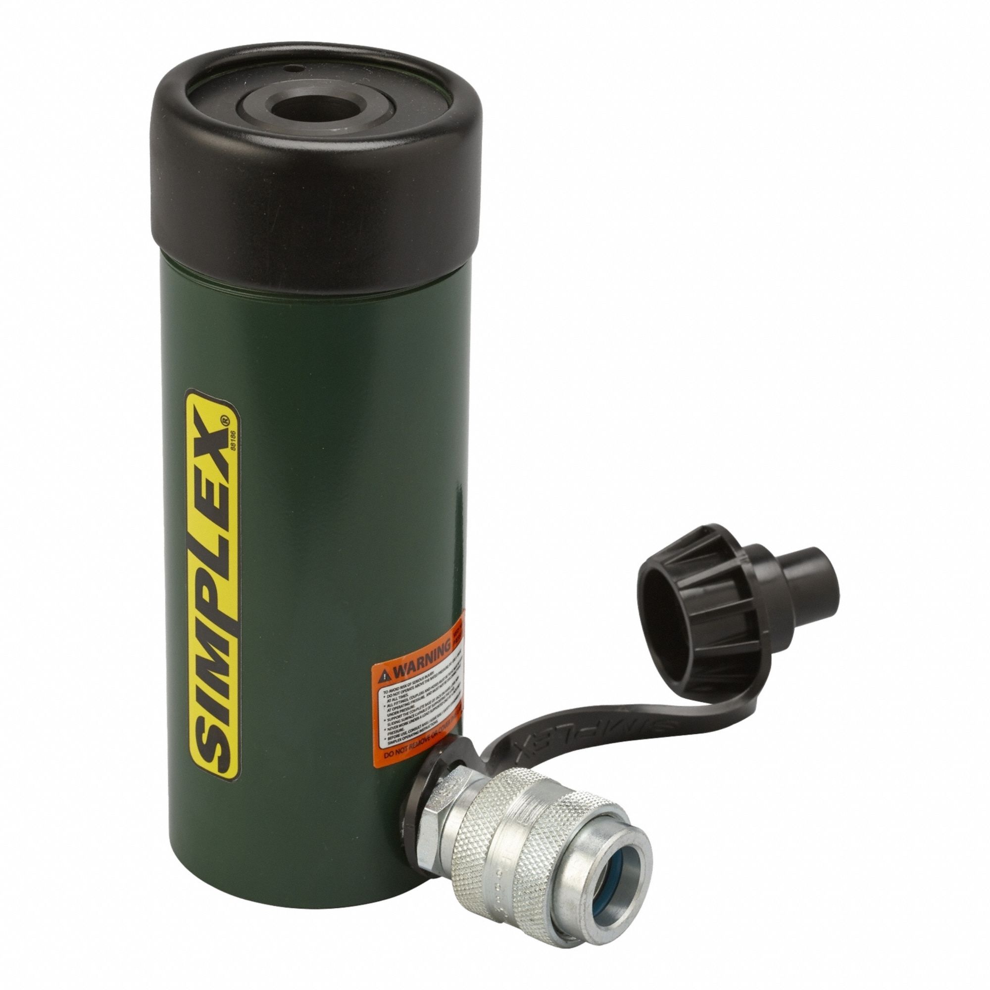 SIMPLEX, 12 ton Nominal Capacity, 3 in Nominal Stroke Lg, Hollow ...