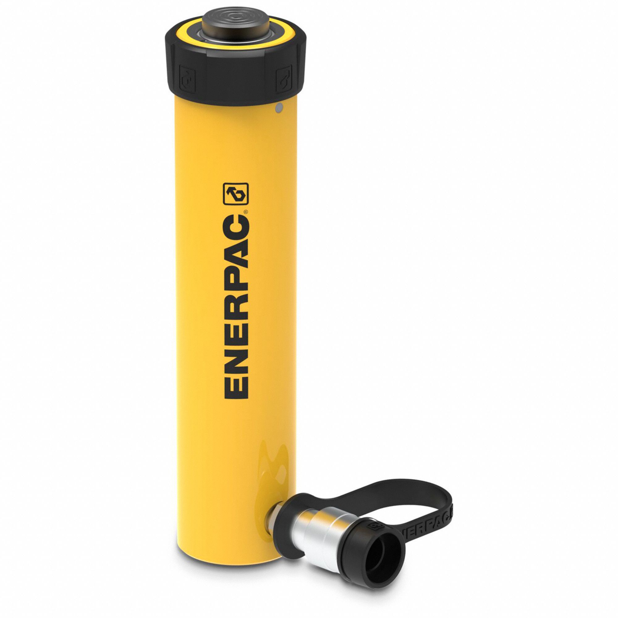 ENERPAC, Single Acting, 15 ton Nominal Capacity, Hydraulic Ram - 5ZL47 ...