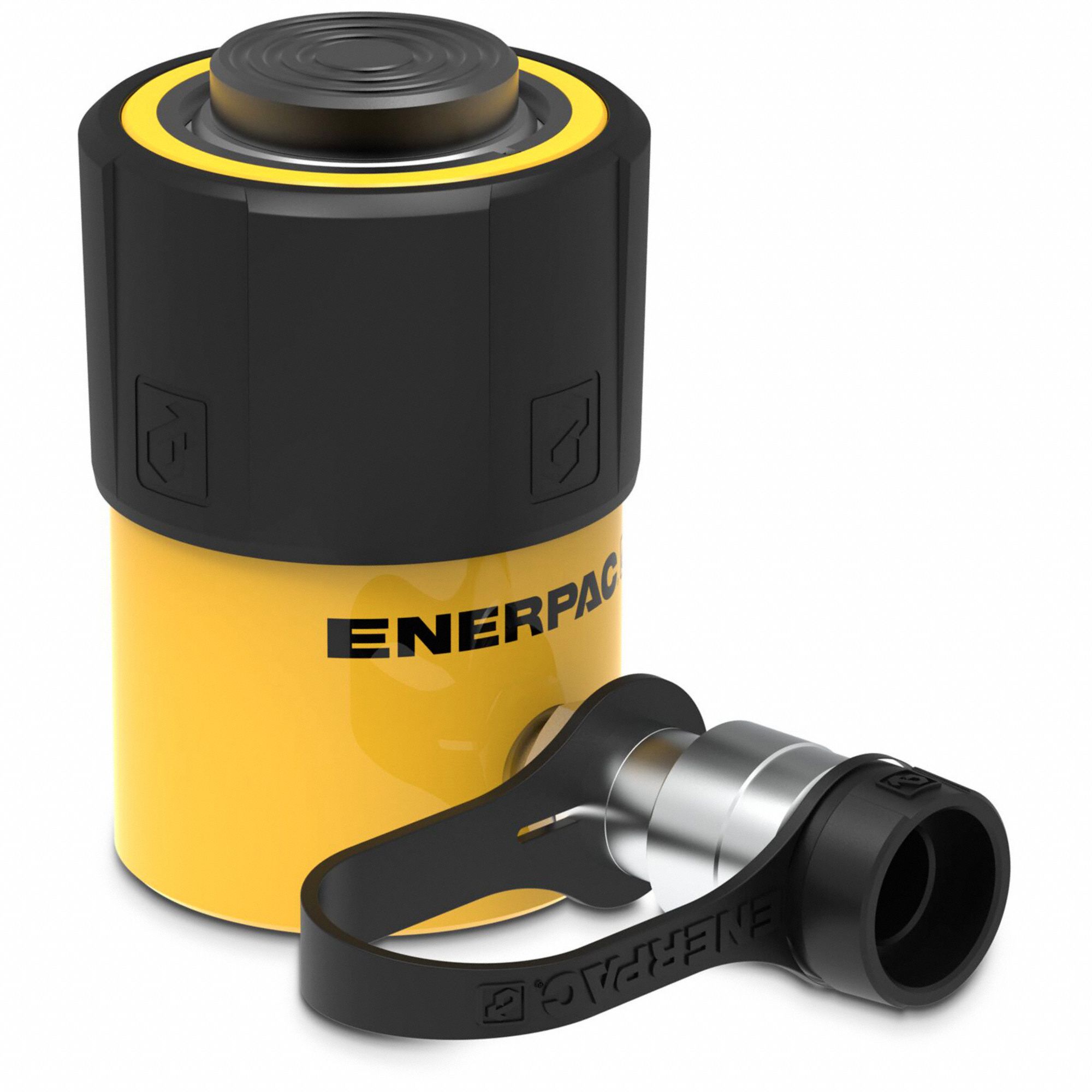 ENERPAC, Single Acting, 25 ton Nominal Capacity, Hydraulic Ram - 5ZL48 ...