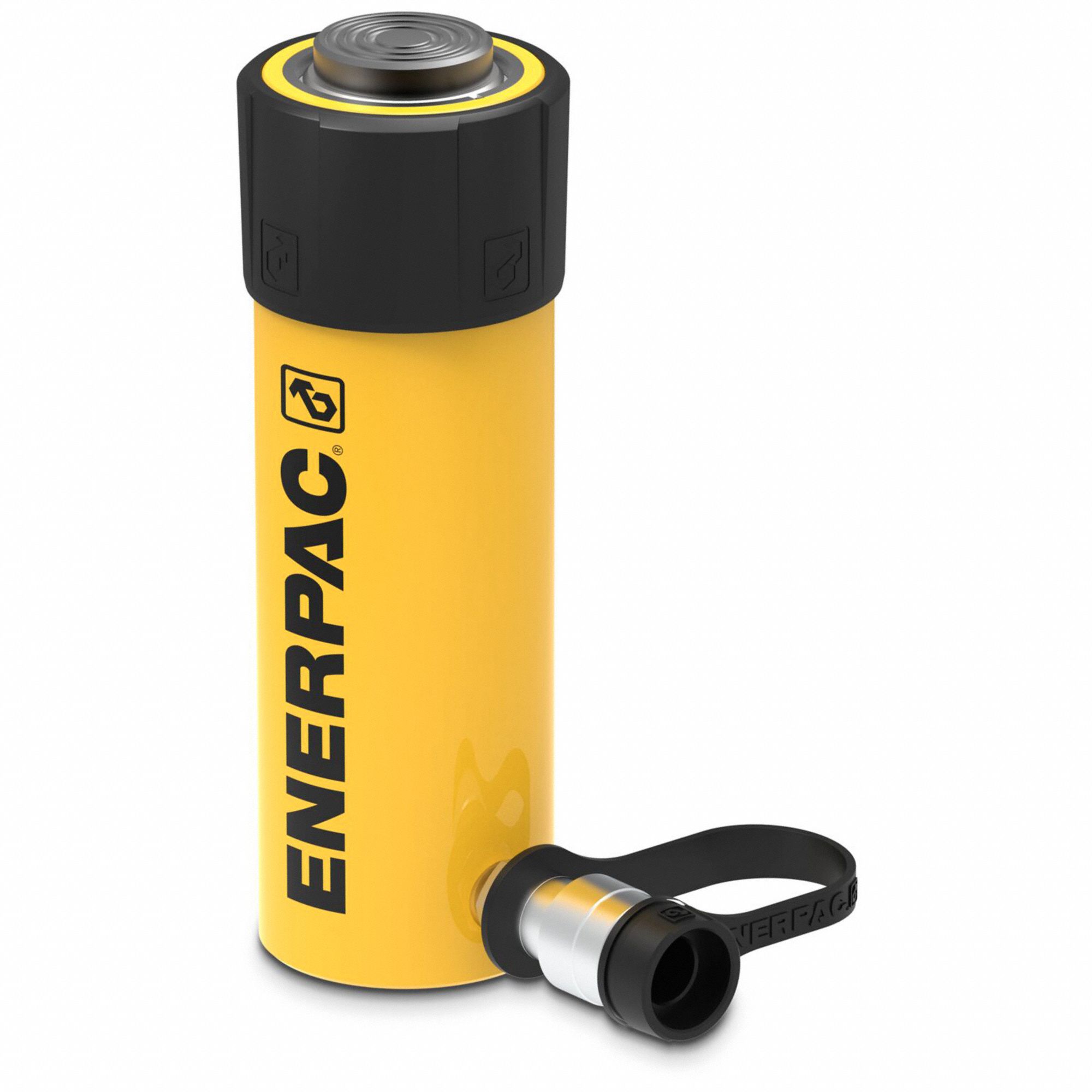 ENERPAC, Single Acting, 25 ton Nominal Capacity, Hydraulic Ram - 4Z488 ...