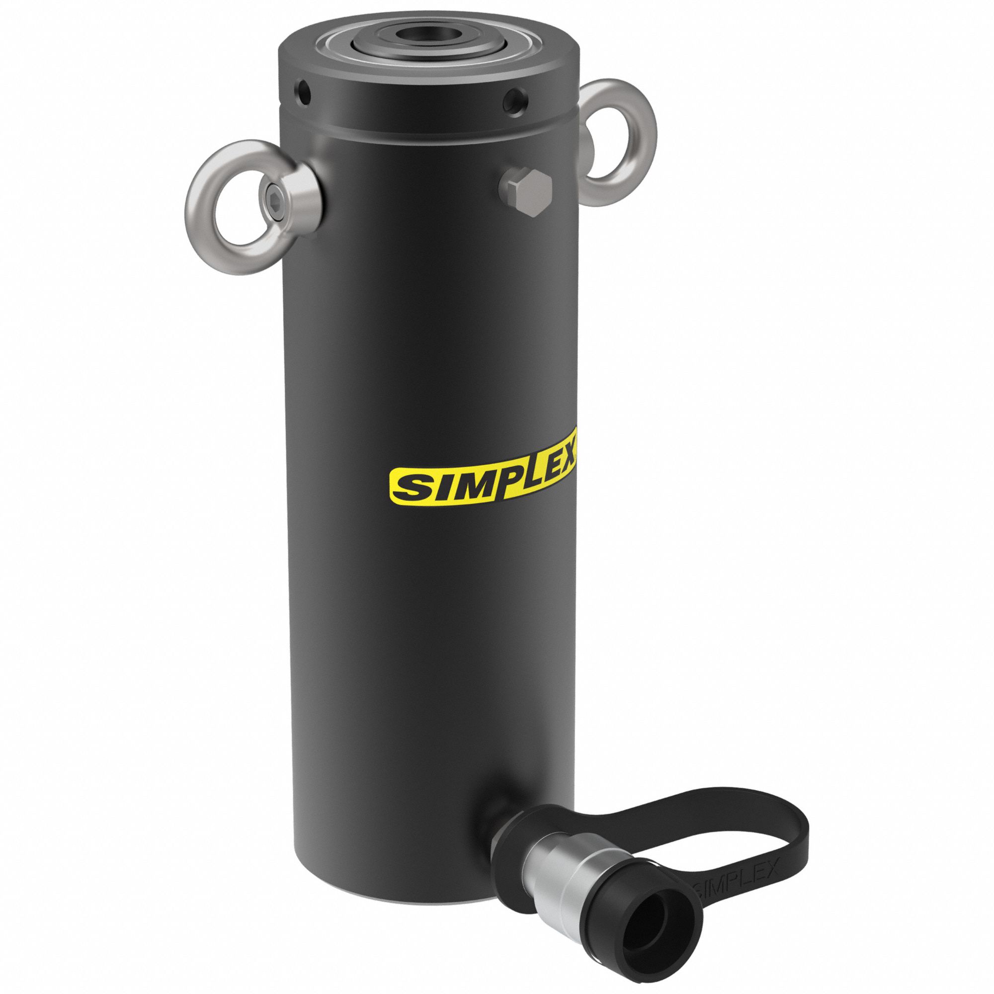 SIMPLEX, 35 ton Nominal Capacity, 8 in Nominal Stroke Lg, Lock Nut ...