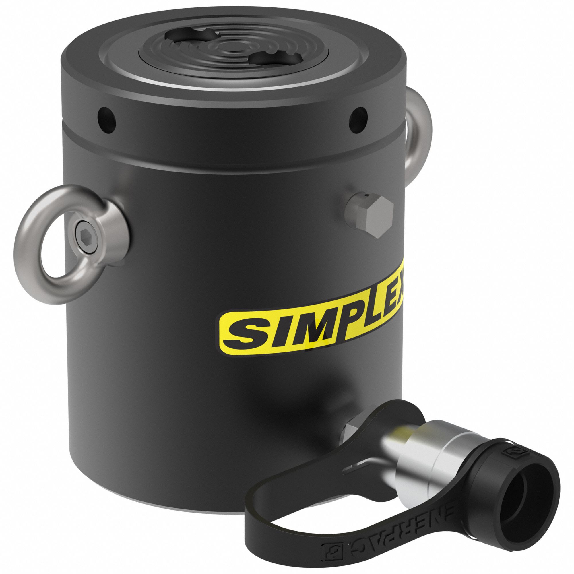 SIMPLEX, 55 ton Nominal Capacity, 2 in Nominal Stroke Lg, Lock Nut ...