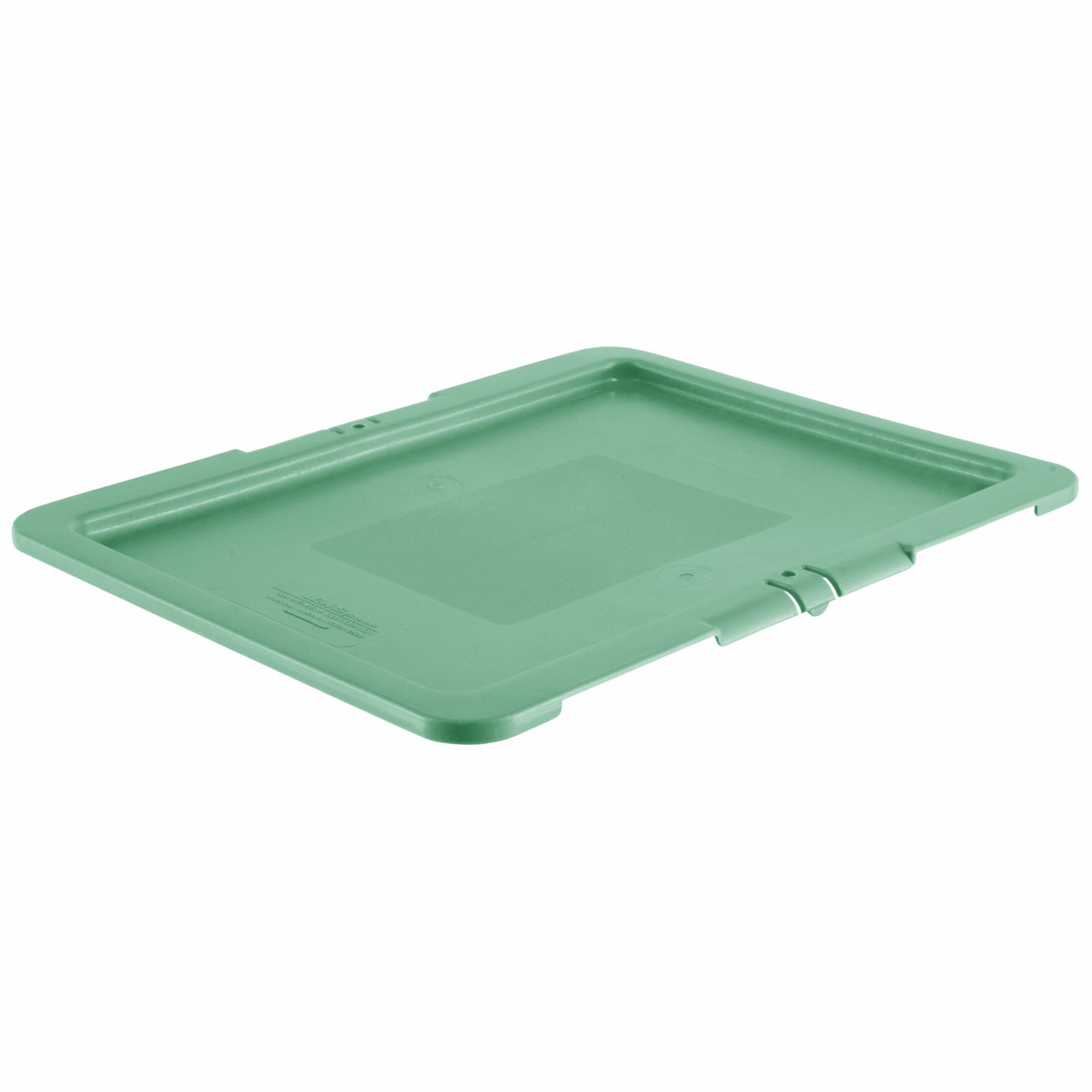ORBIS, 12 in x 15 in, Green, Lid - 8NML3|RCS01215-1 GREEN - Grainger
