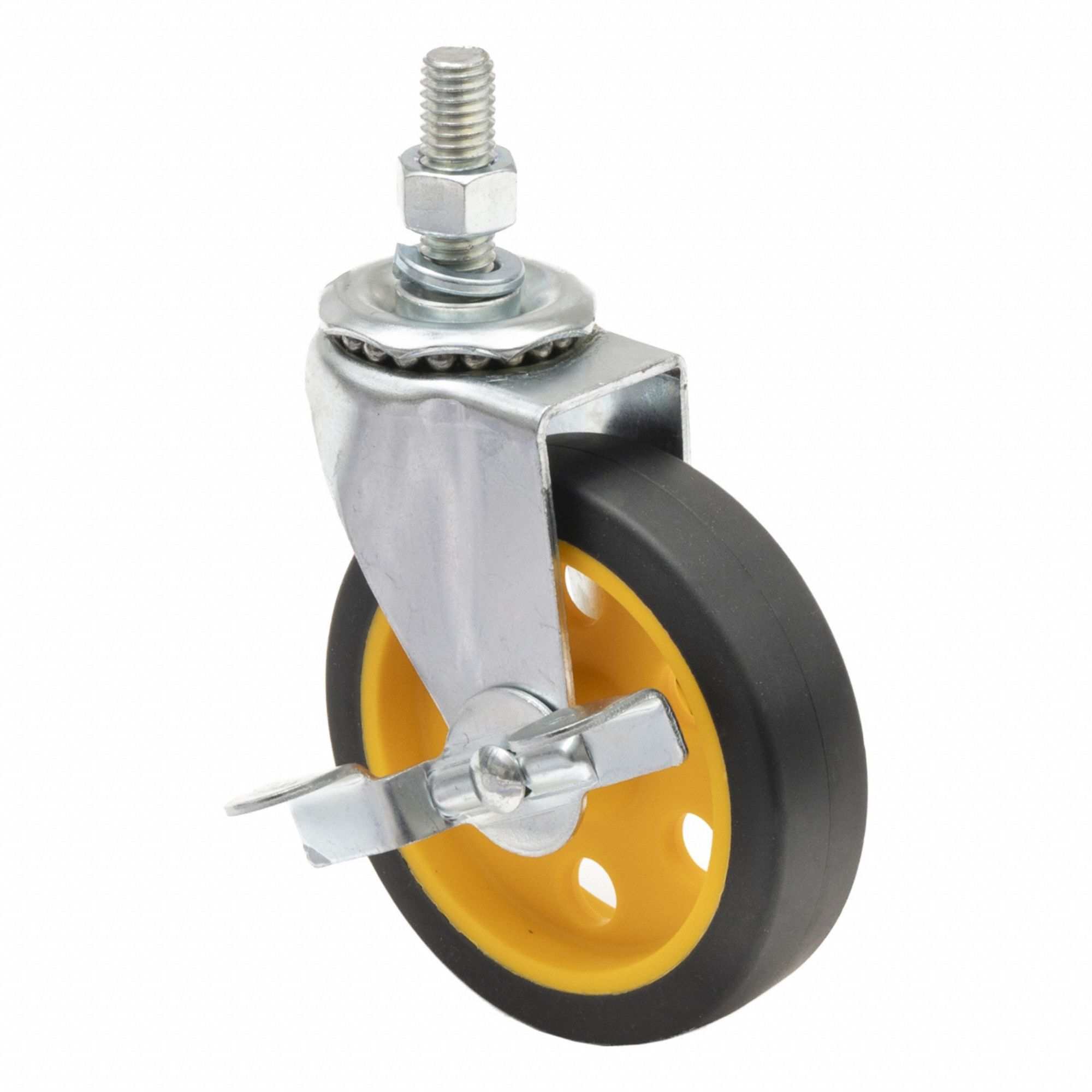 ROCK N ROLLER, 350 lb Load Capacity, Pneumatic, Swivel Caster - 846N29 ...
