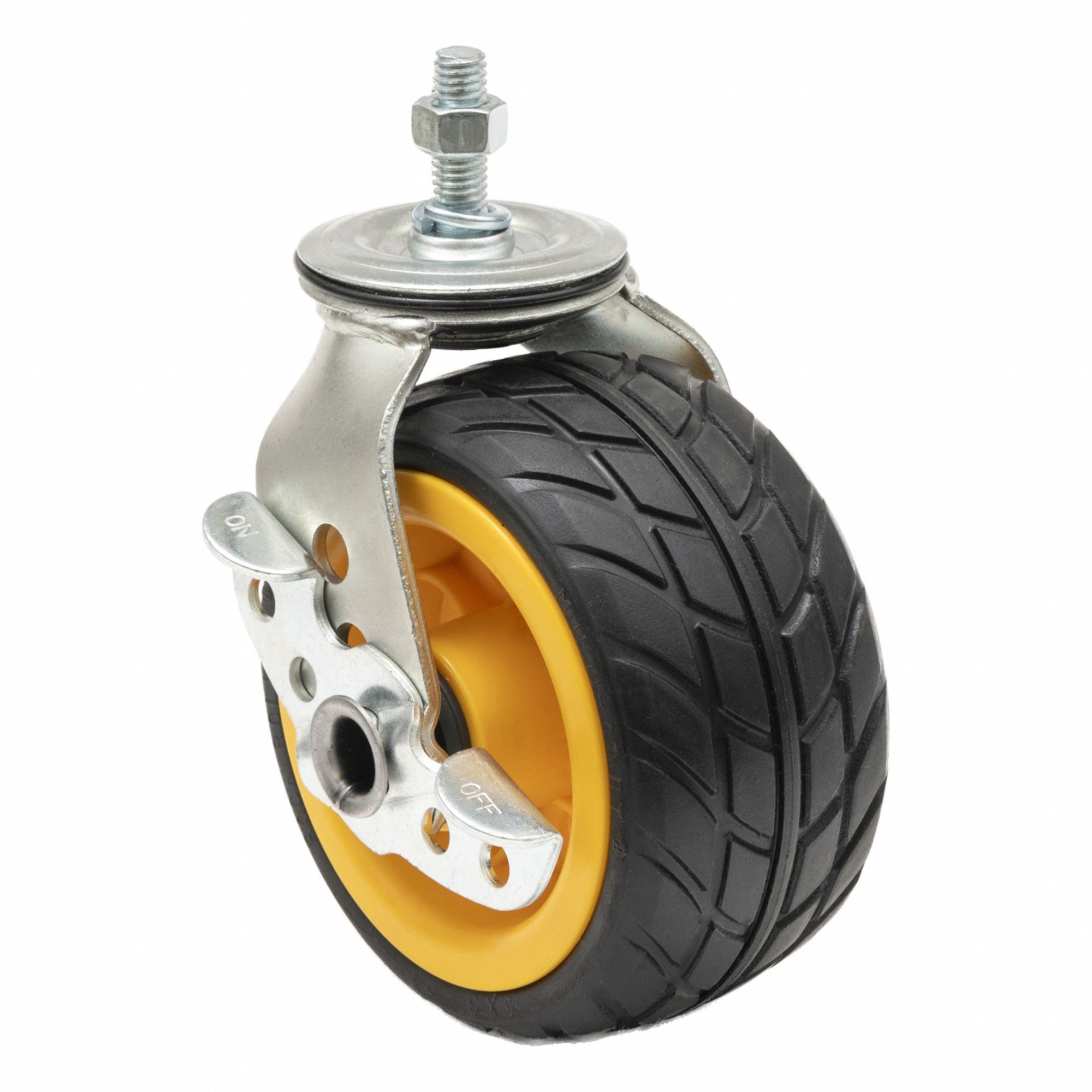 ROCK N ROLLER, 500 lb Load Capacity, Pneumatic, Caster - 846N32 ...