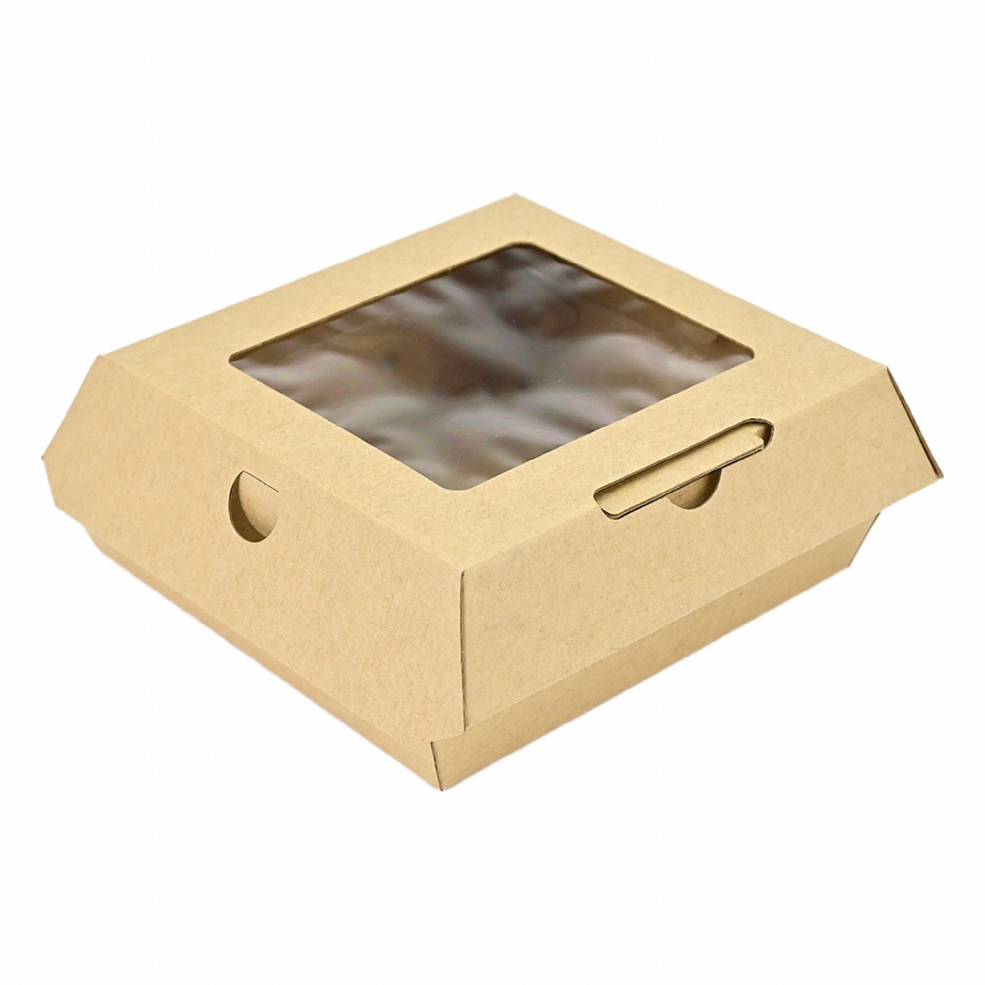 READY FRESH, 2 1/4 in Ht, 6 3/8 in Wd, Carry-Out Food Container ...