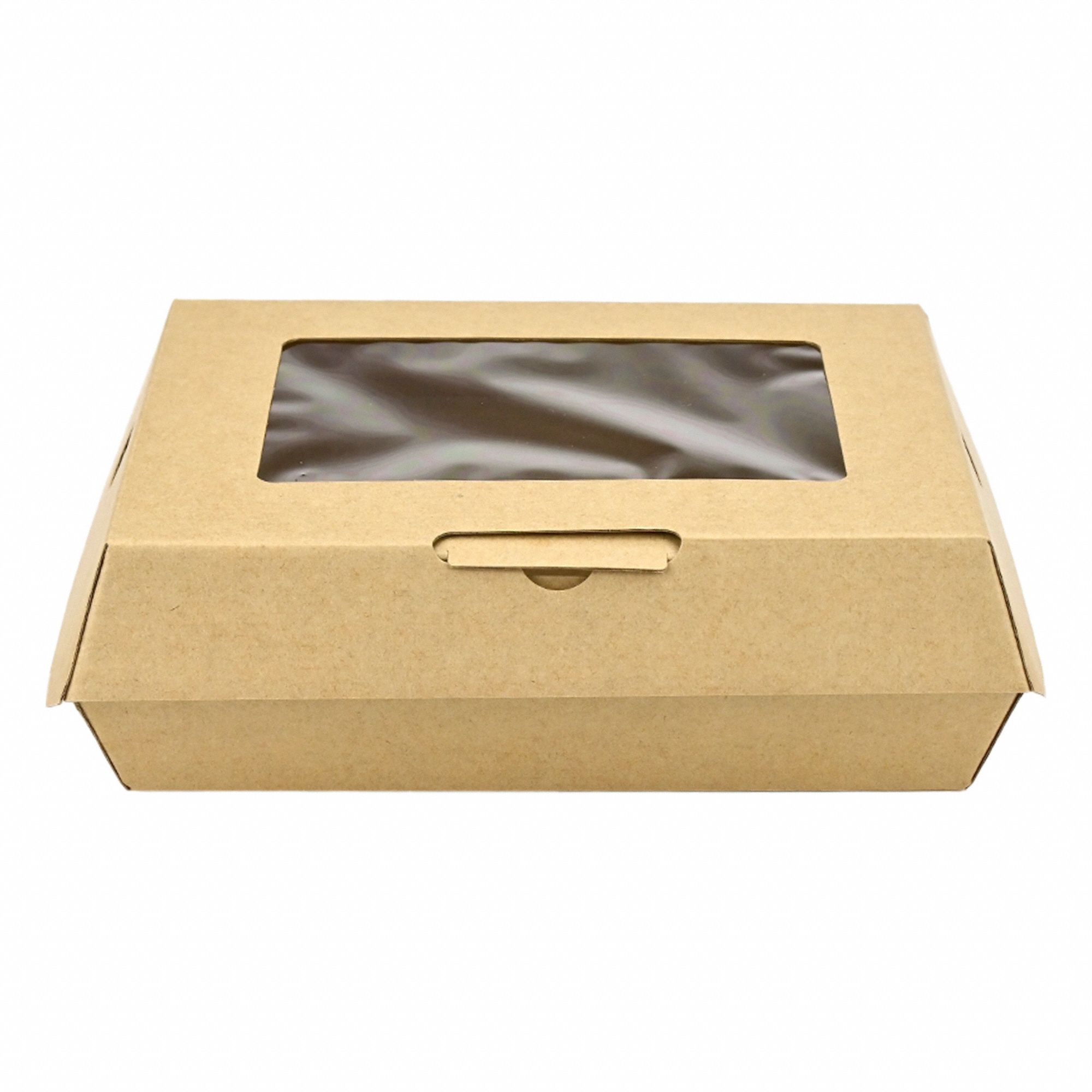 READY FRESH, 3 1/8 in Ht, 9 3/4 in Wd, Carry-Out Food Container ...