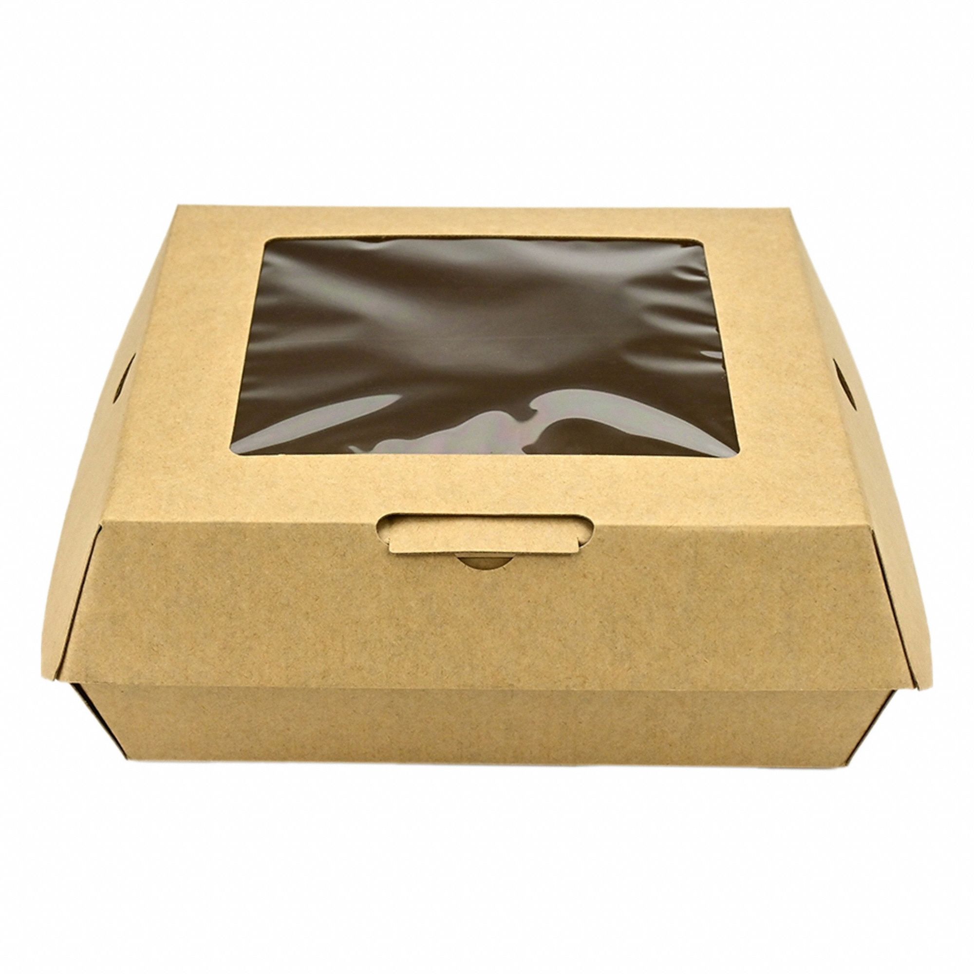 READY FRESH, 3 5/8 in Ht, 10 3/8 in Wd, Carry-Out Food Container ...