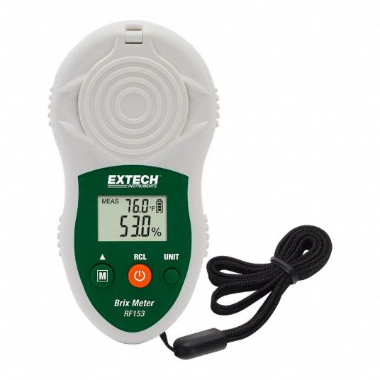 Brix Refractometer, Digital - Grainger