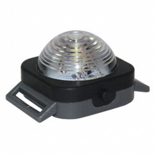 RAILHEAD GEAR SMALL LED HARD HAT SAFETY LIGHT, 1 9/10 X 1 2/5 IN, (2 ...
