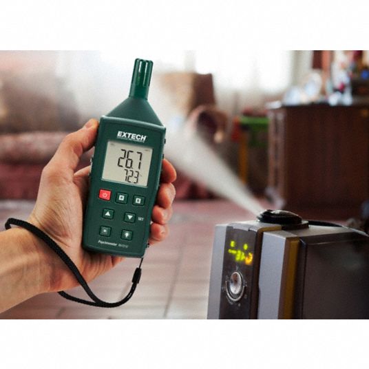 EXTECH, Onboard, Included, Hygro Thermometer - 817MD1|RHT510-NIST ...