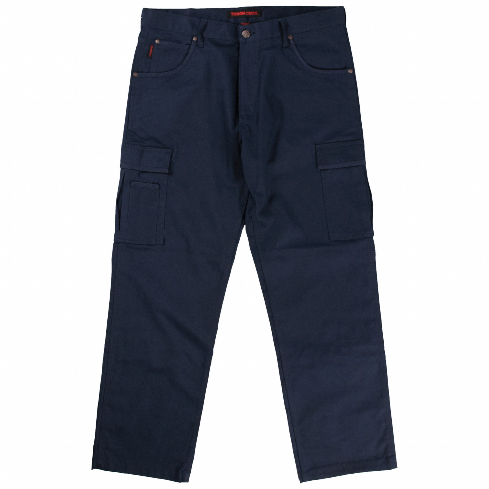 TOUGH DUCK MEN'S 601006 WORK PANTS, NAVY, 44 X 30 IN, REGULAR FIT ...