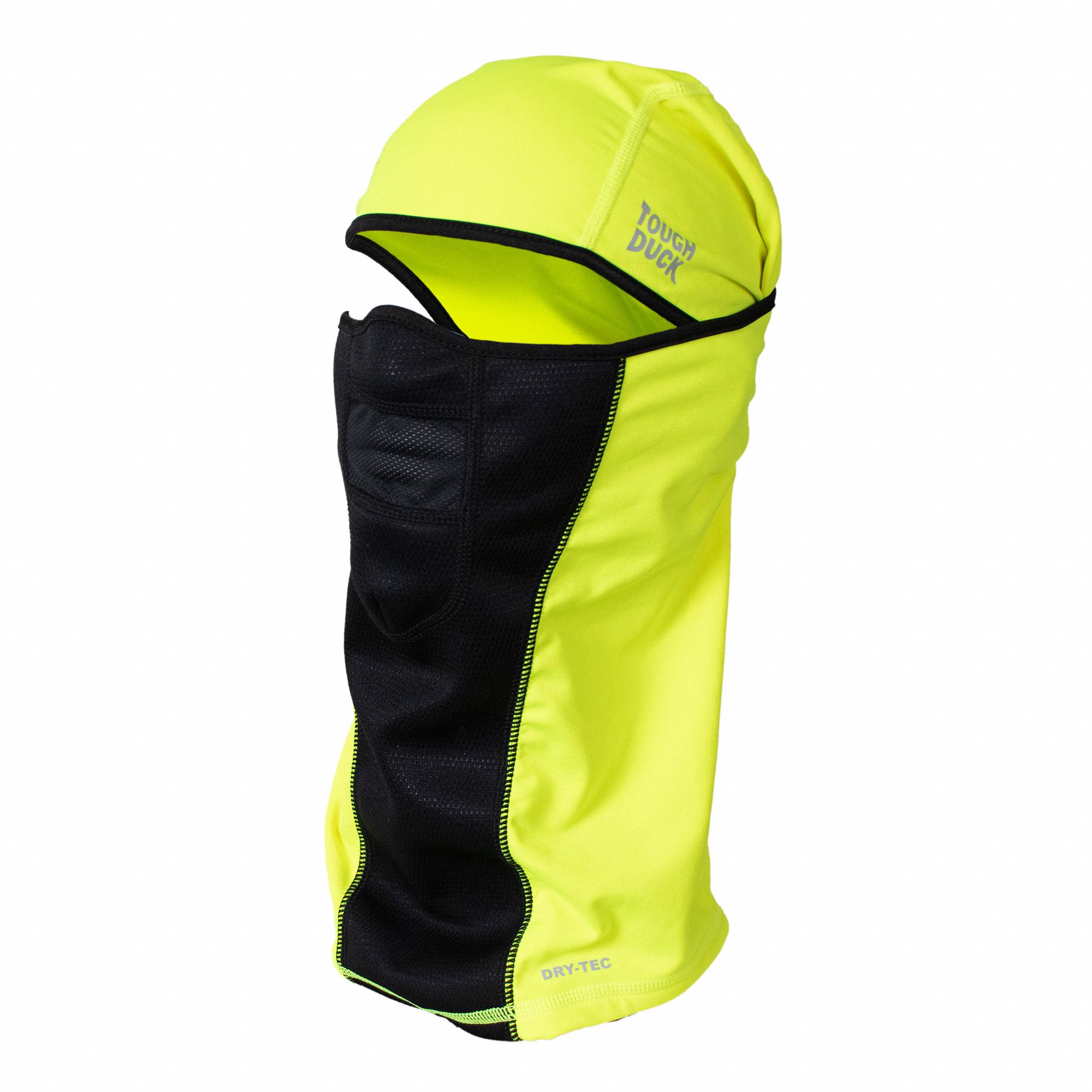 TOUGH DUCK WA311 TECHNICAL BALACLAVA, GREEN, BLACK, UNIVERSAL SIZE ...