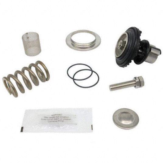 ZURN, EPDM/Resin/Rubber/Stainless Steel, Mfr Part # RK1-625XL3HR, Valve ...