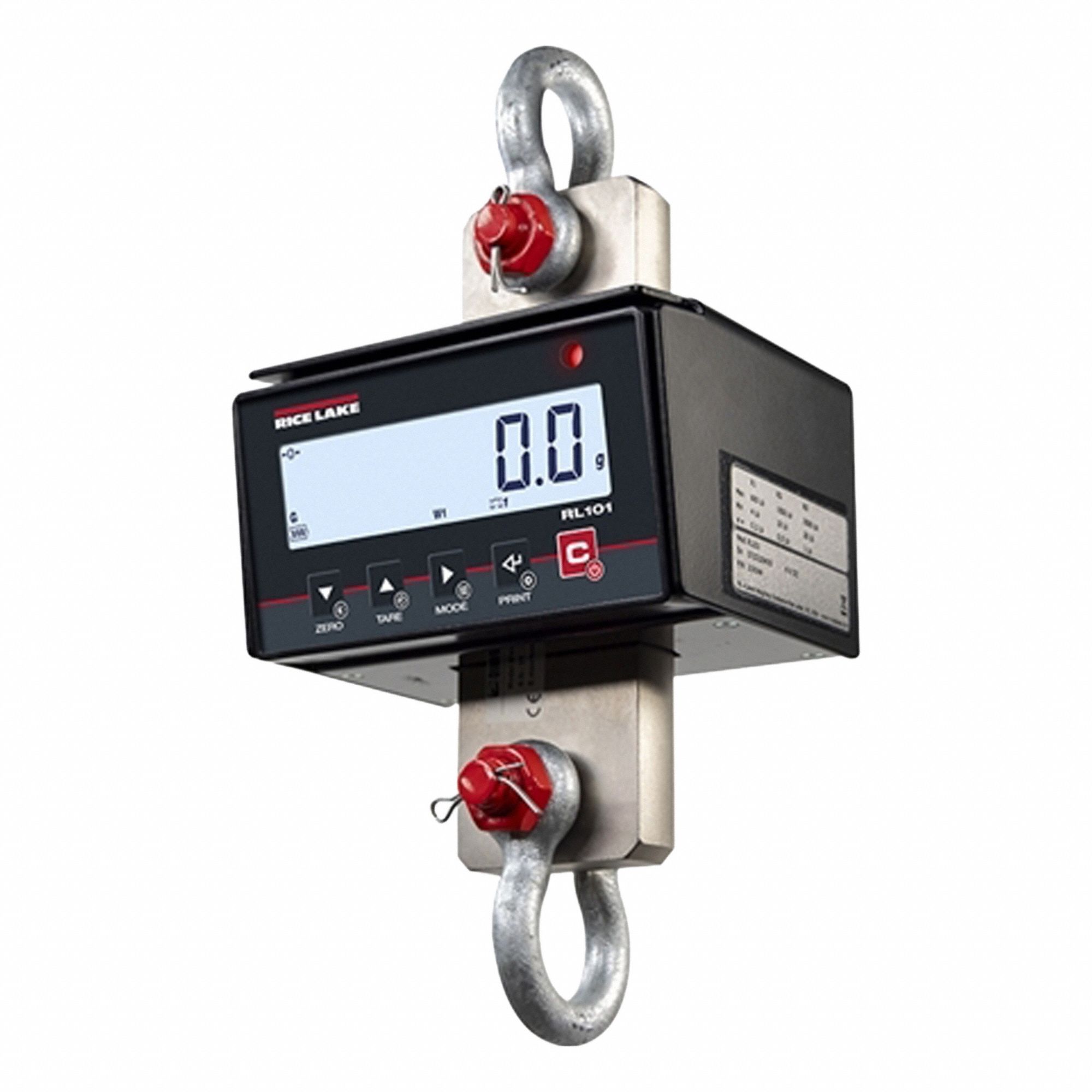 RICE LAKE WEIGHING SYSTEMS, 6,000 lb Capacity, +/-0.03% Scale Accuracy ...
