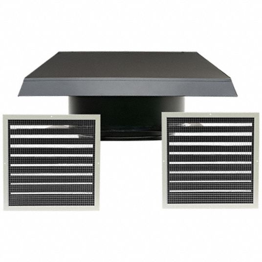 Roof Mount, 22 in Blade, Whole House Fan - 787L89|RM WHF-4.0-DG2 - Grainger