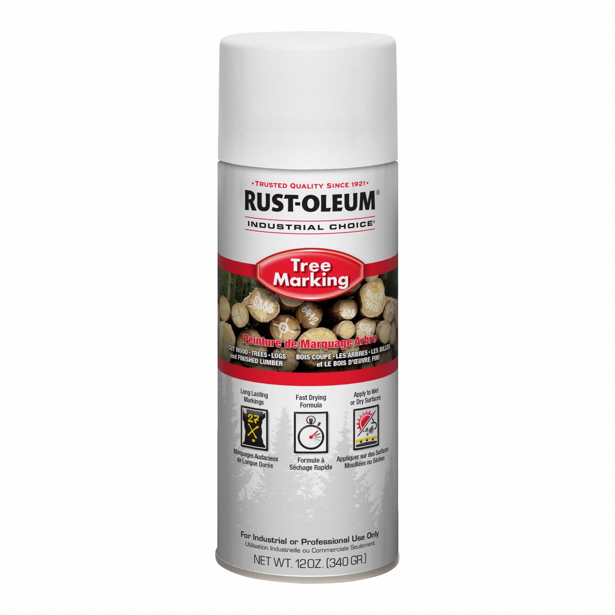 INDUSTRIAL CHOICE, Inverted Paint Dispensing, White, Marking Paint ...