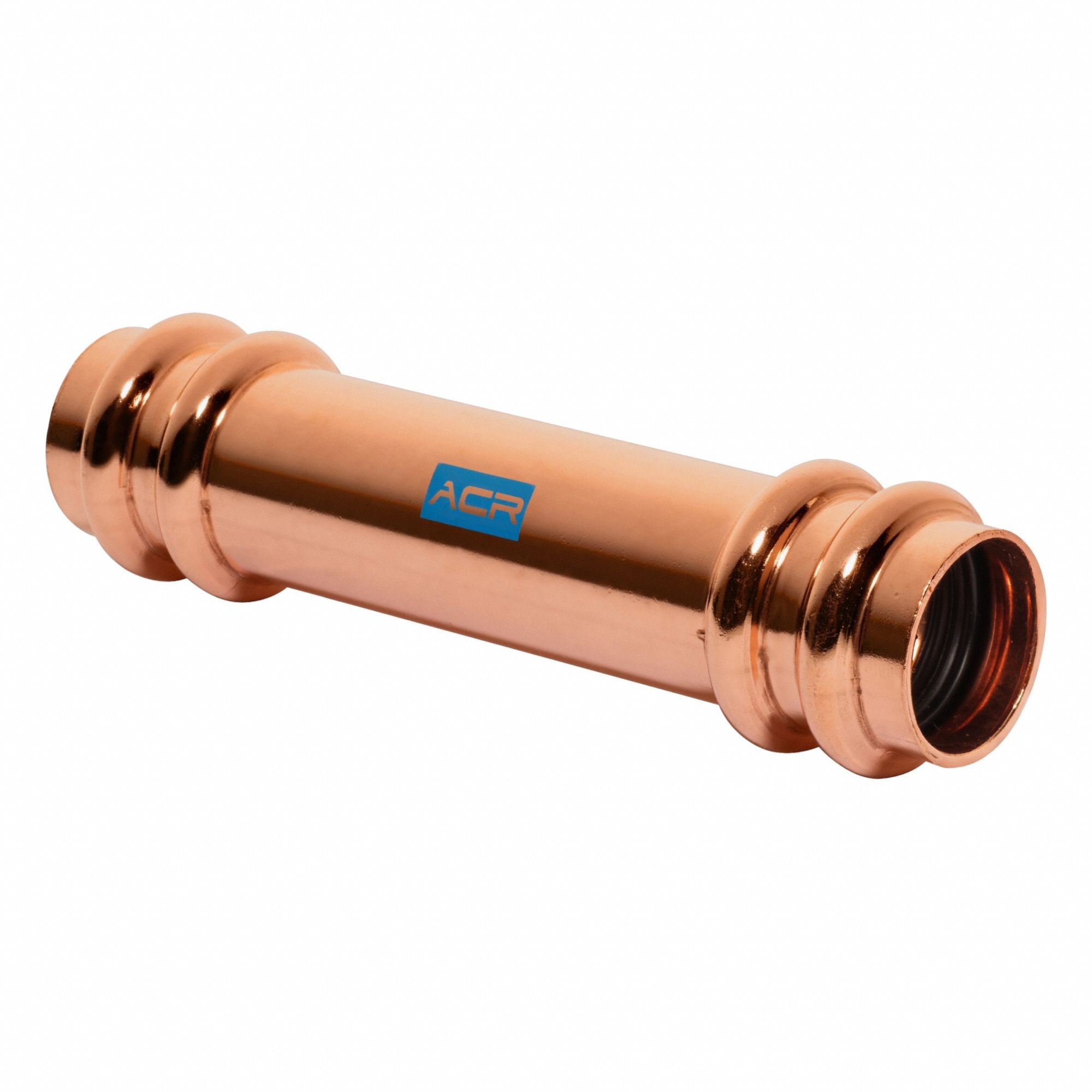 STREAMLINE, Straight, 1 3/8 in CTS x 1 3/8 in Pipe size, Crimp Coupling ...