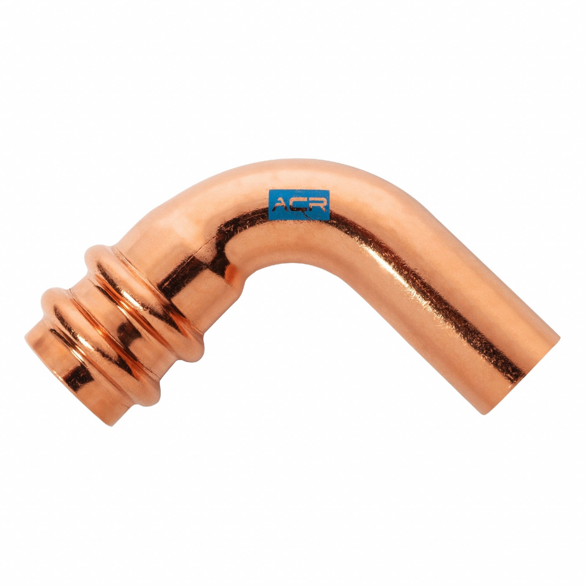 STREAMLINE, 90° Extended Elbow, 1 3/8 in CTS x 1 3/8 in CTS size, Crimp ...