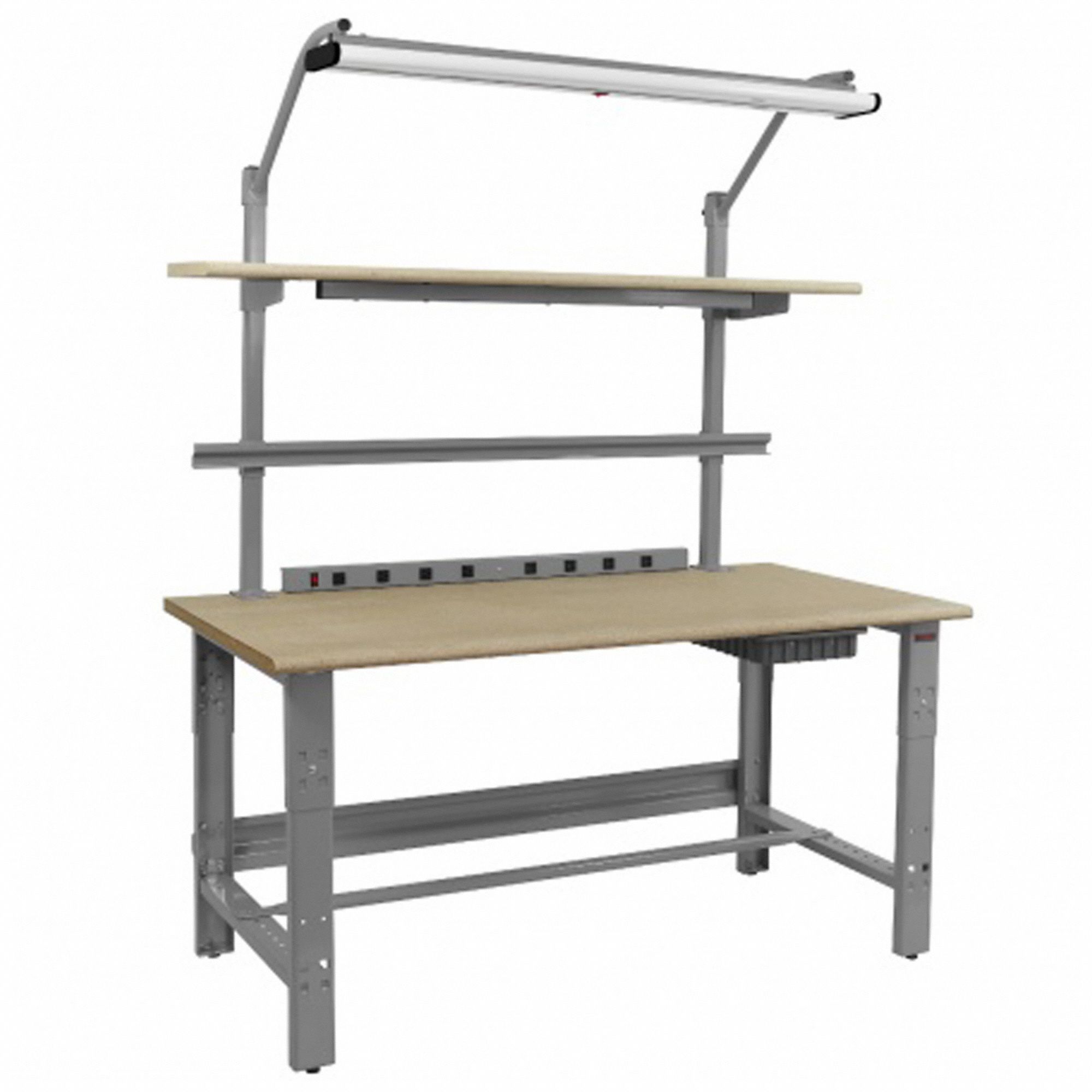 BENCHPRO, Adj Ht, Particleboard, Workbenches - 800WJ6|RPBC-3 - Grainger