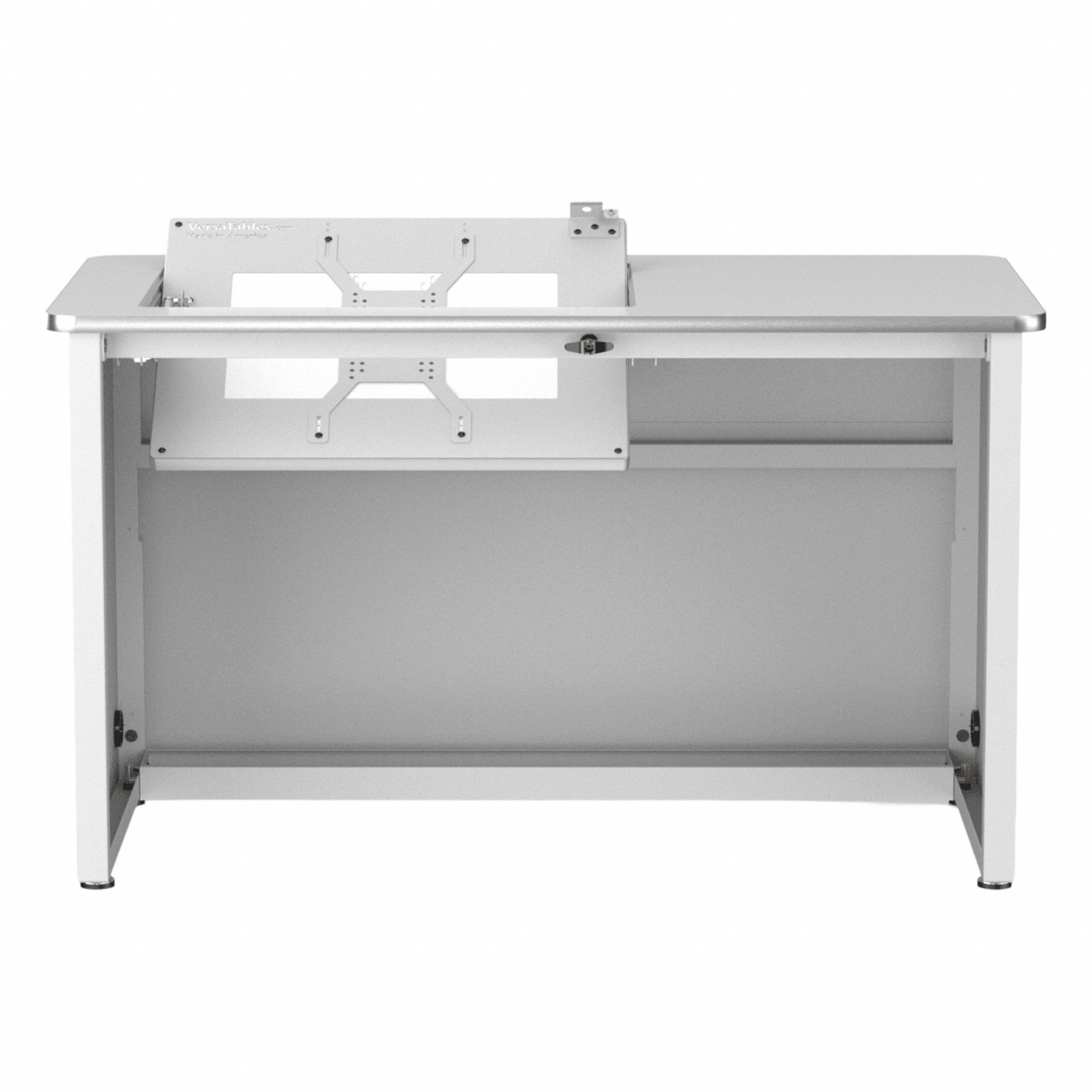 VERSADESK, Metal, White, Computer Desk - 875MD0|RSD4824-WW - Grainger