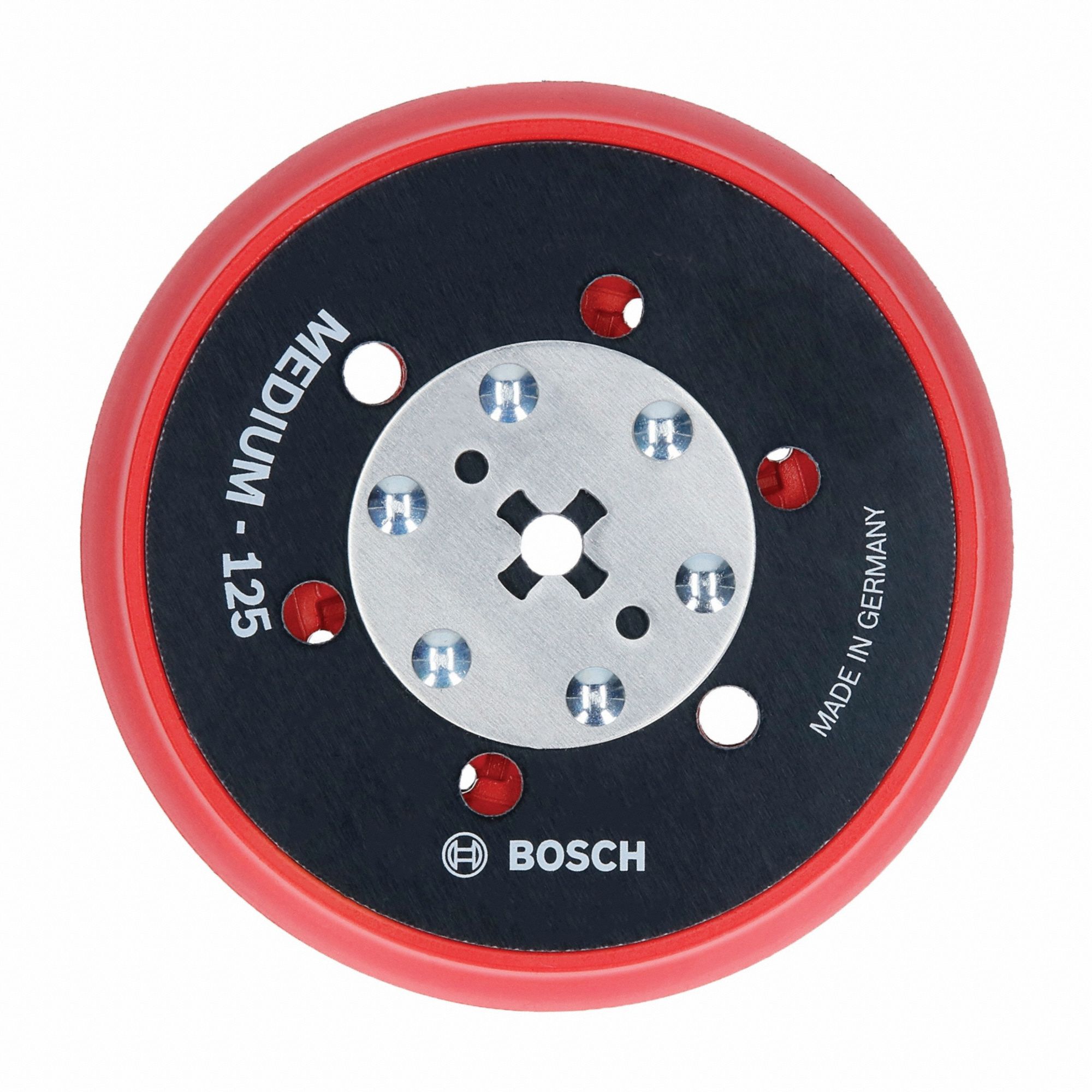 BOSCH, 5 in Wd, Round, Multi-Hole Sanding Pad - 804UX1|RSM5045 - Grainger