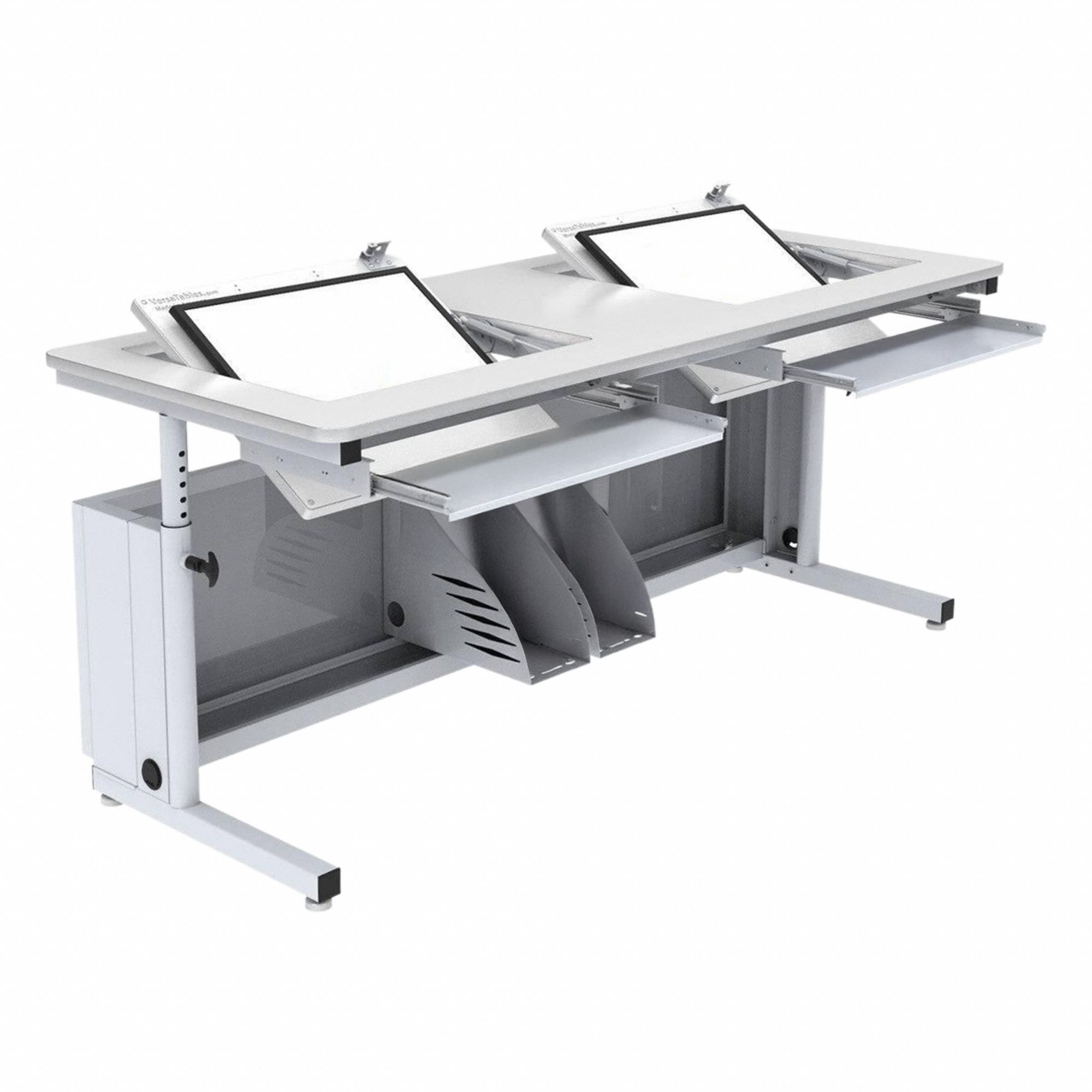 VERSADESK, White, Wood, Standing Desk - 875M94|RST7230-WW - Grainger