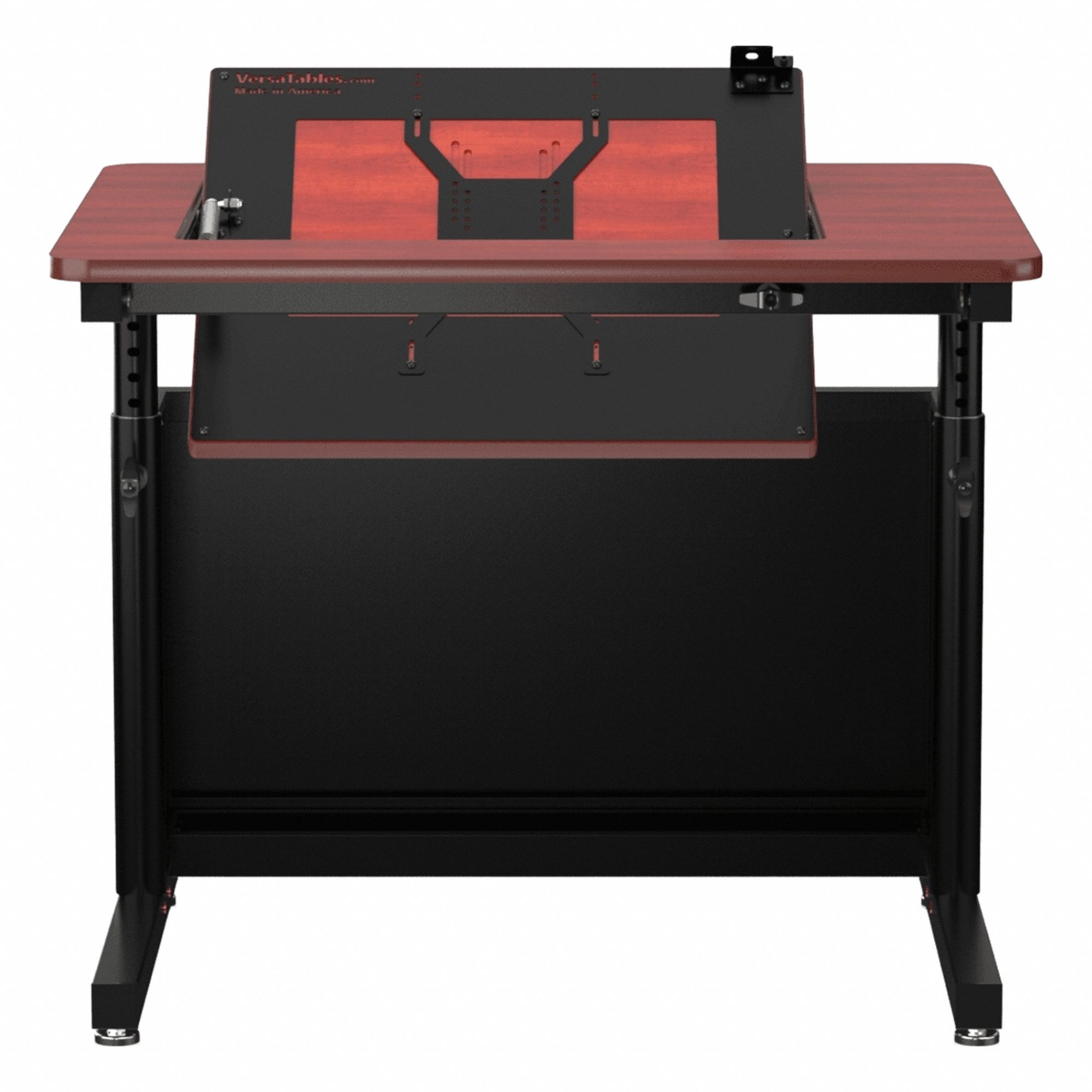VERSADESK, Cherry, Wood, Standing Desk - 875M75|RST3630-BC - Grainger