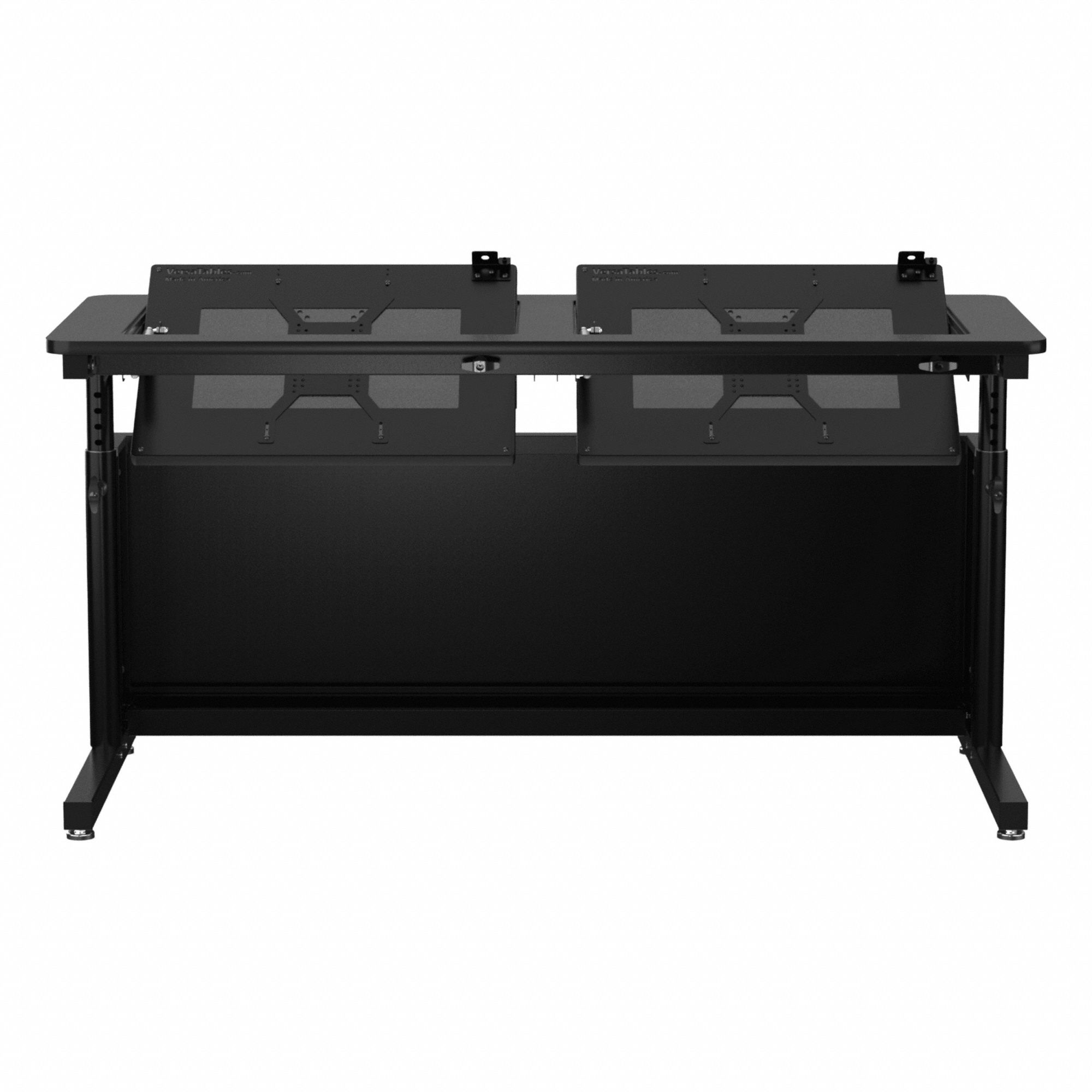 VERSADESK, Black, Wood, Standing Desk - 875M65|RST6024-BB - Grainger