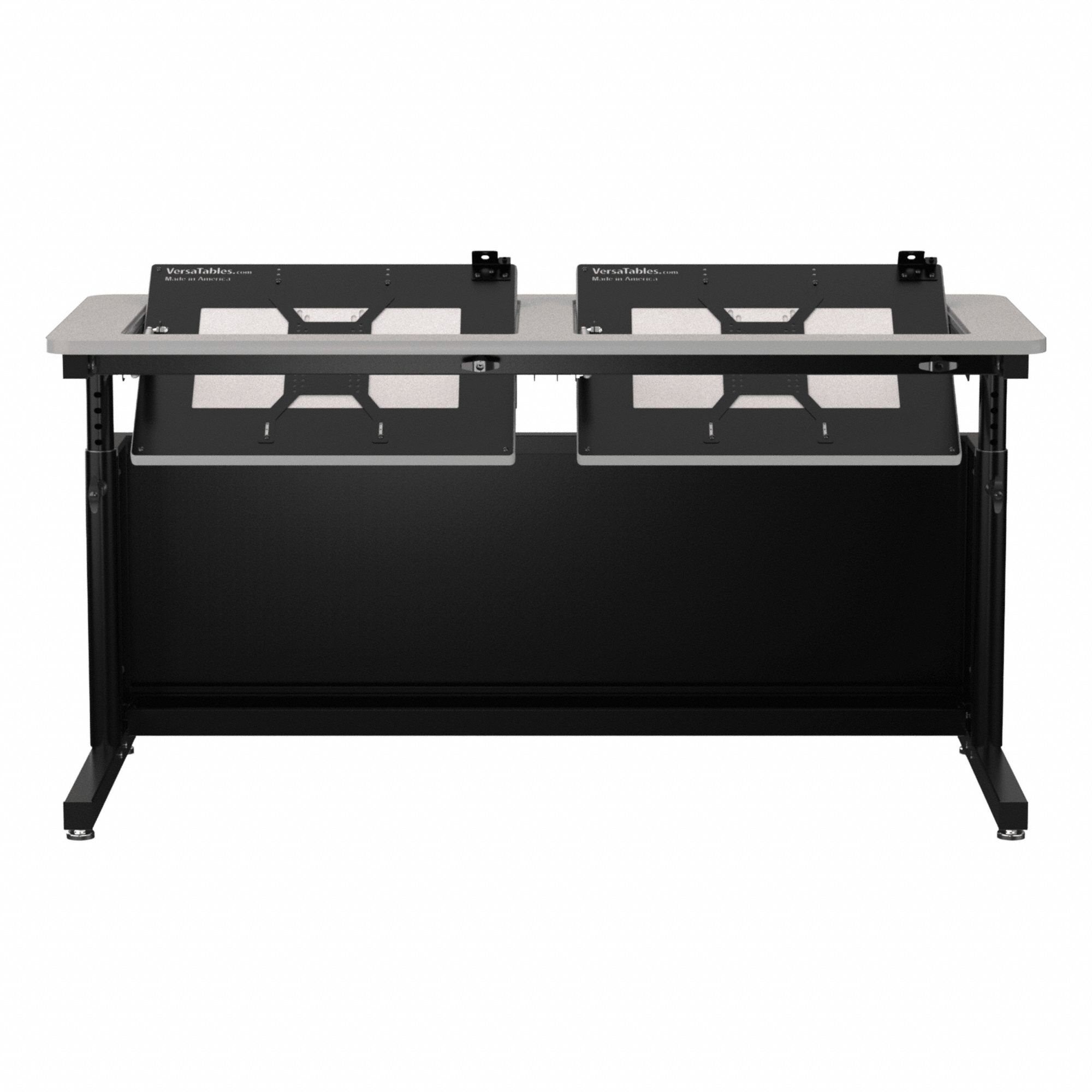 VERSADESK, Gray, Wood, Standing Desk - 875M81|RST6024-BG - Grainger