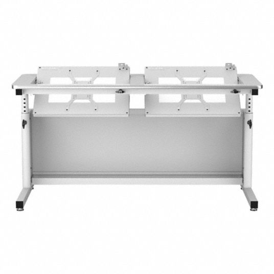 VERSADESK, White, Wood, Standing Desk - 875M89|RST6024-WW - Grainger