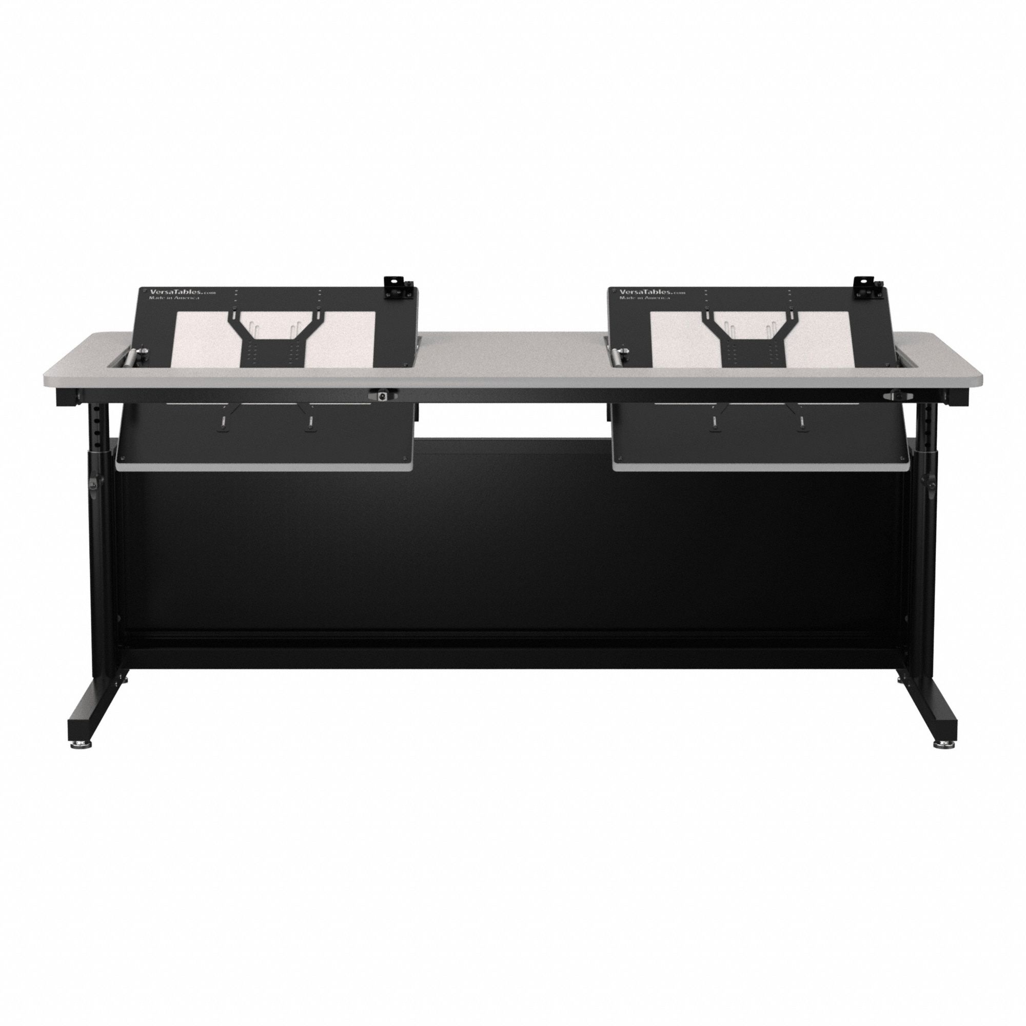 VERSADESK, Gray, Wood, Standing Desk - 875M85|RST6030-BG - Grainger