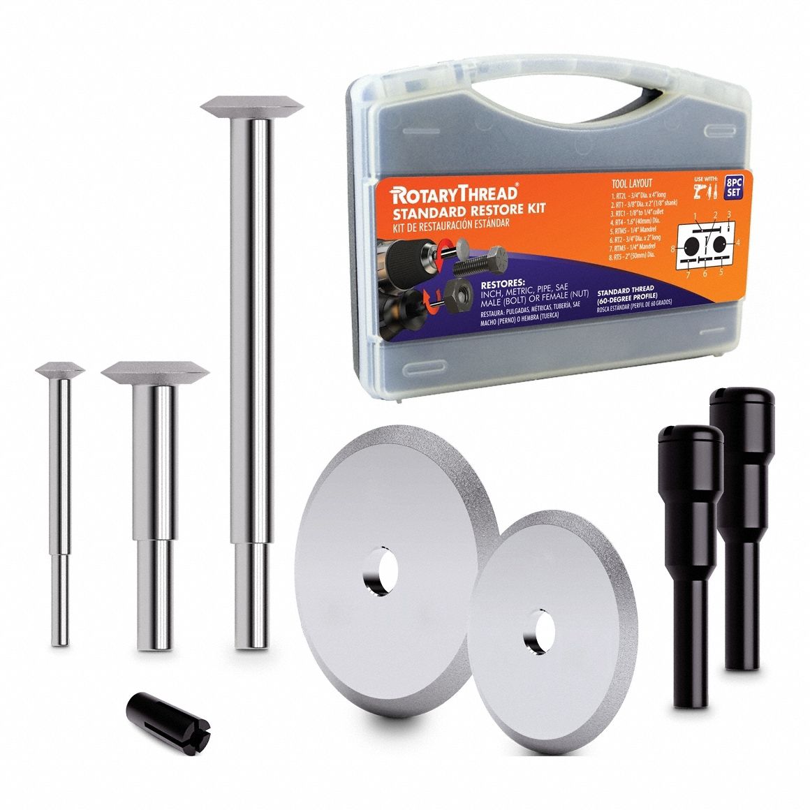 ROTARY THREAD, 15 Overall Pieces, Rotary Thread Restoration Kit ...