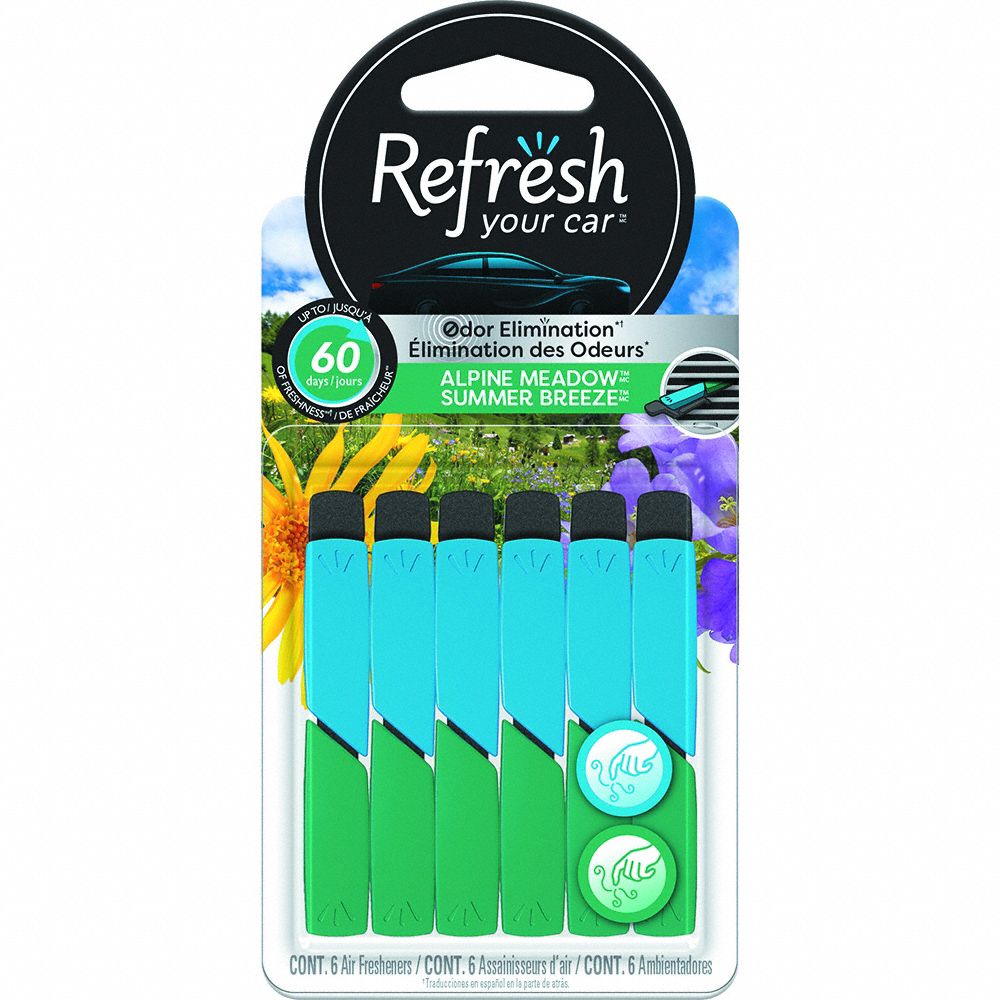 REFRESH, Alpine Meadow/Summer Breeze, Blue/Green, Air Freshener ...